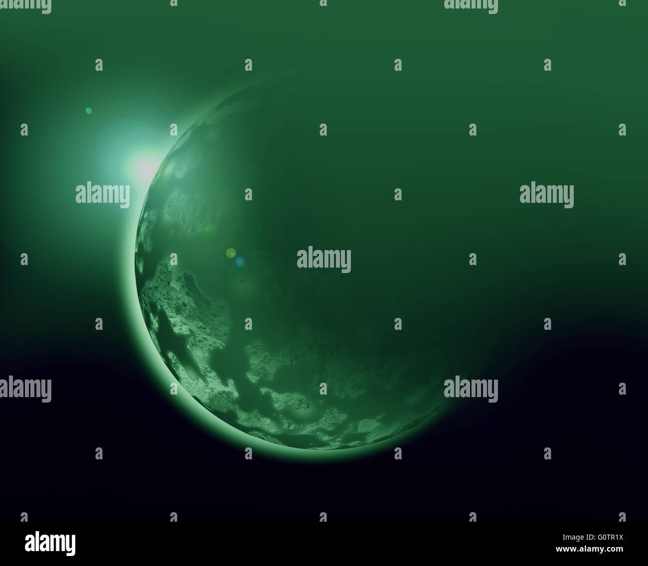 Green planet series hi-res stock photography and images - Alamy