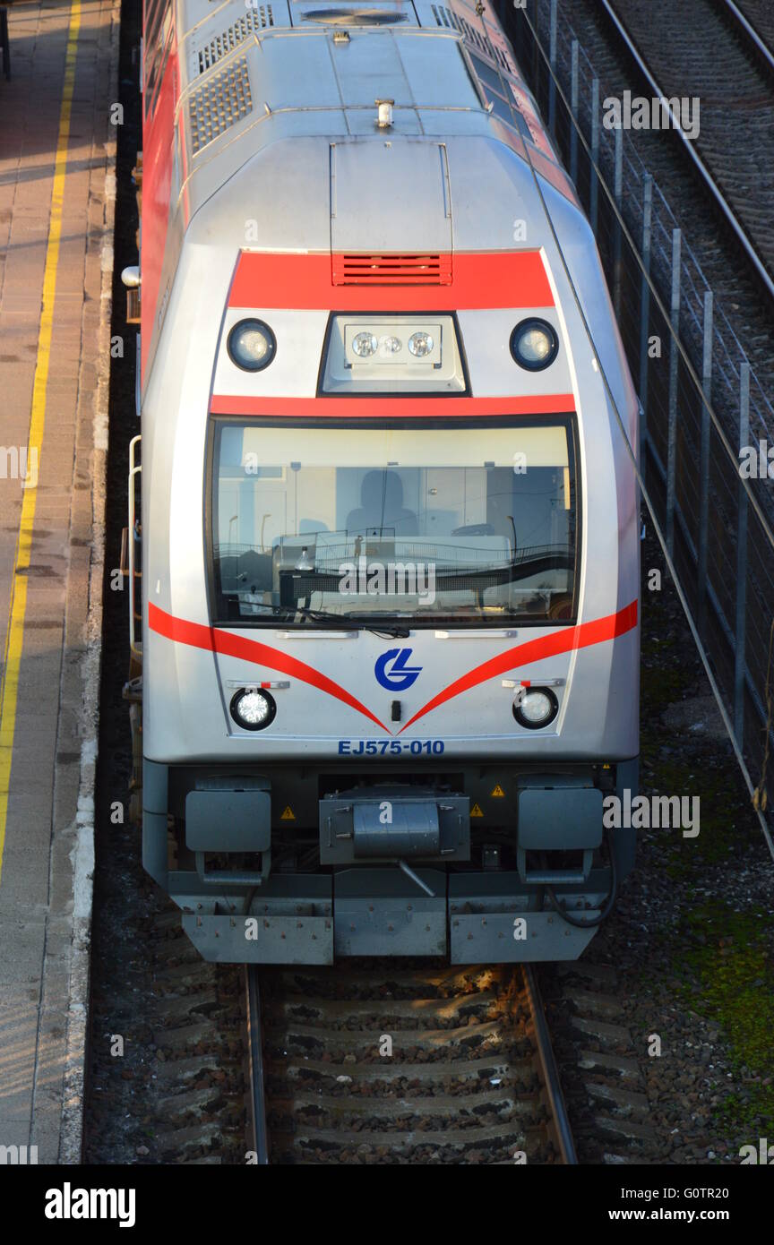 At Vilnius train station Stock Photo - Alamy