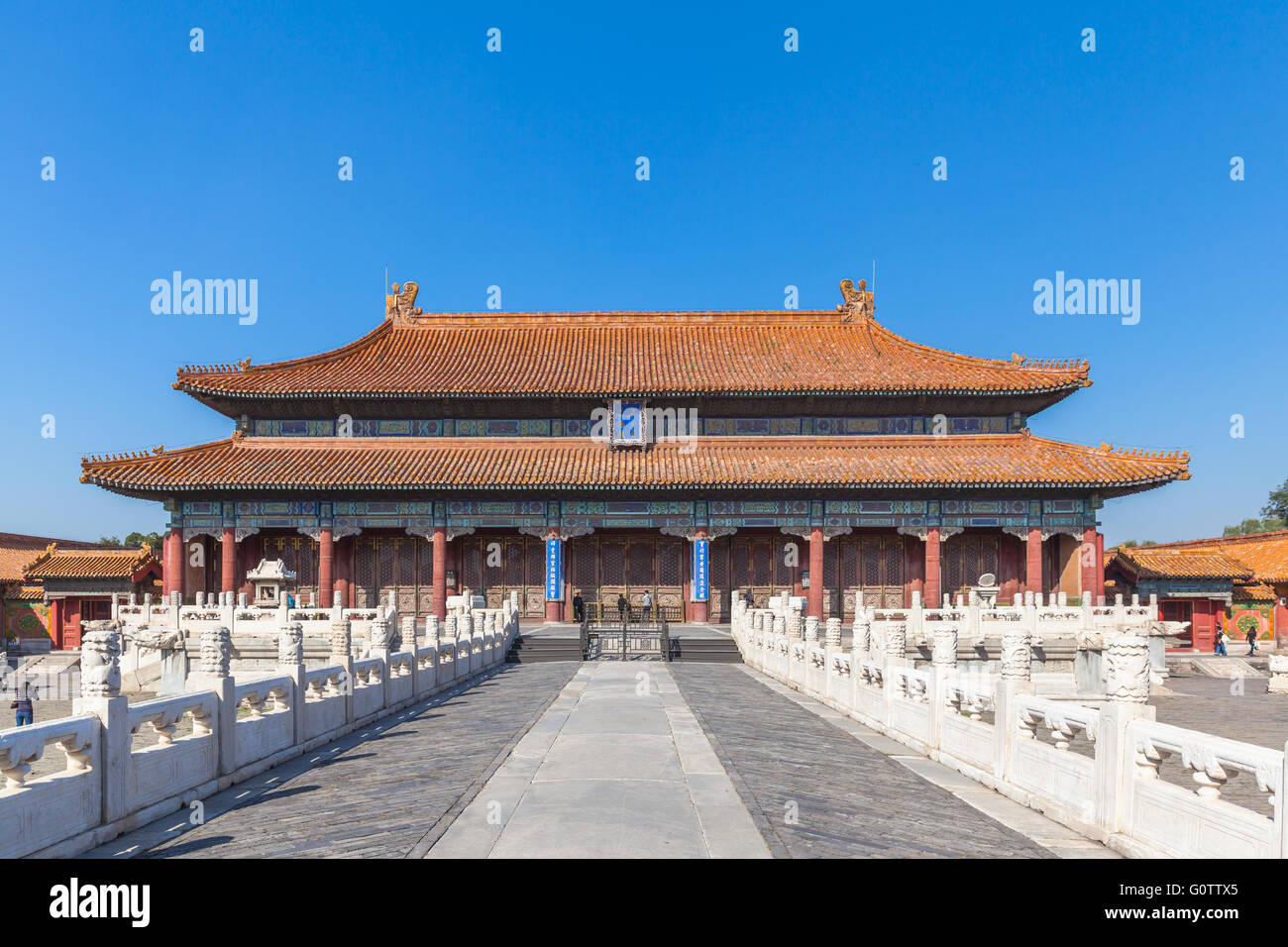 A palace in the forbidden city Stock Photo - Alamy