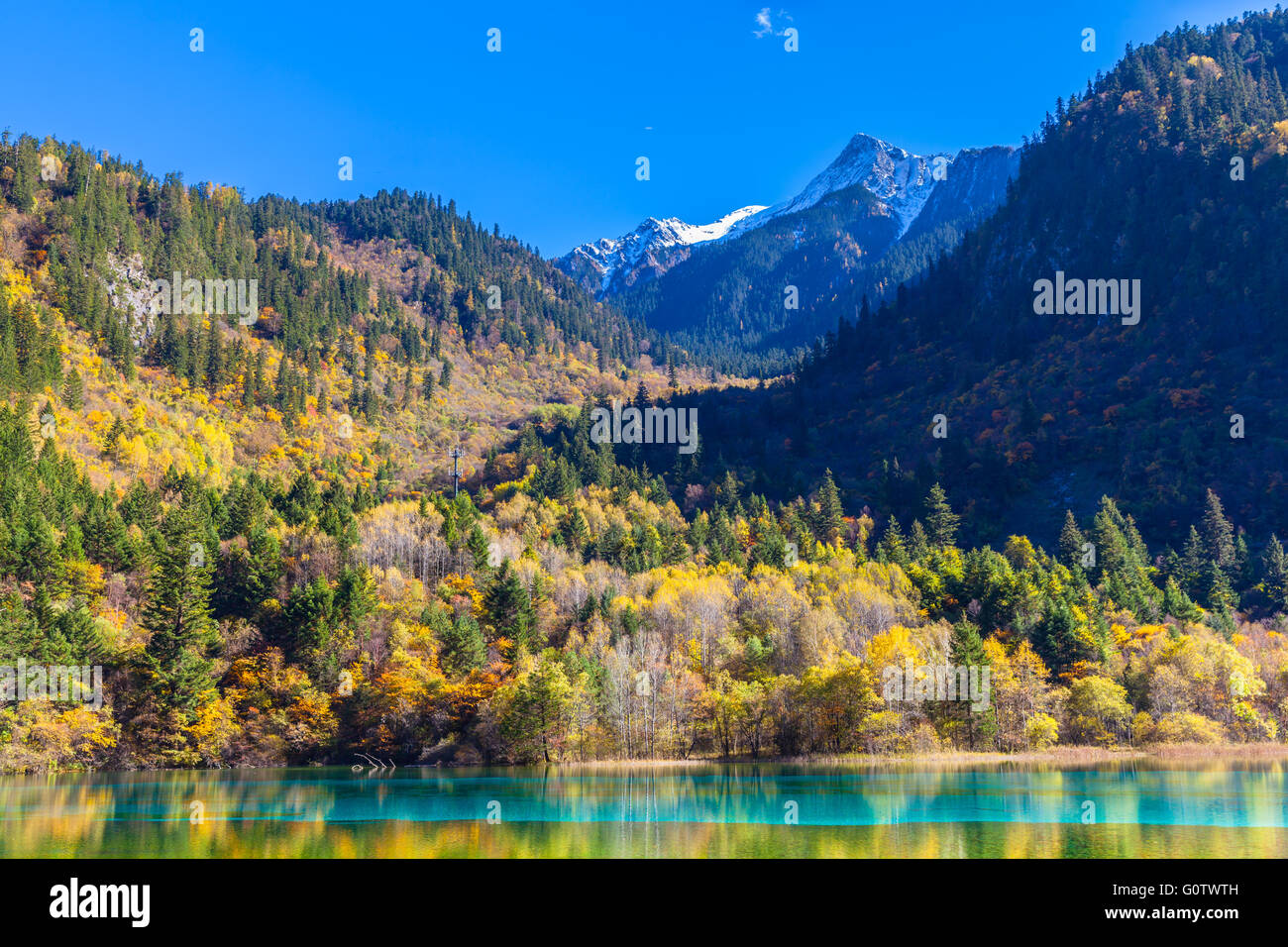 Jiuzhaigou national park hi-res stock photography and images - Alamy