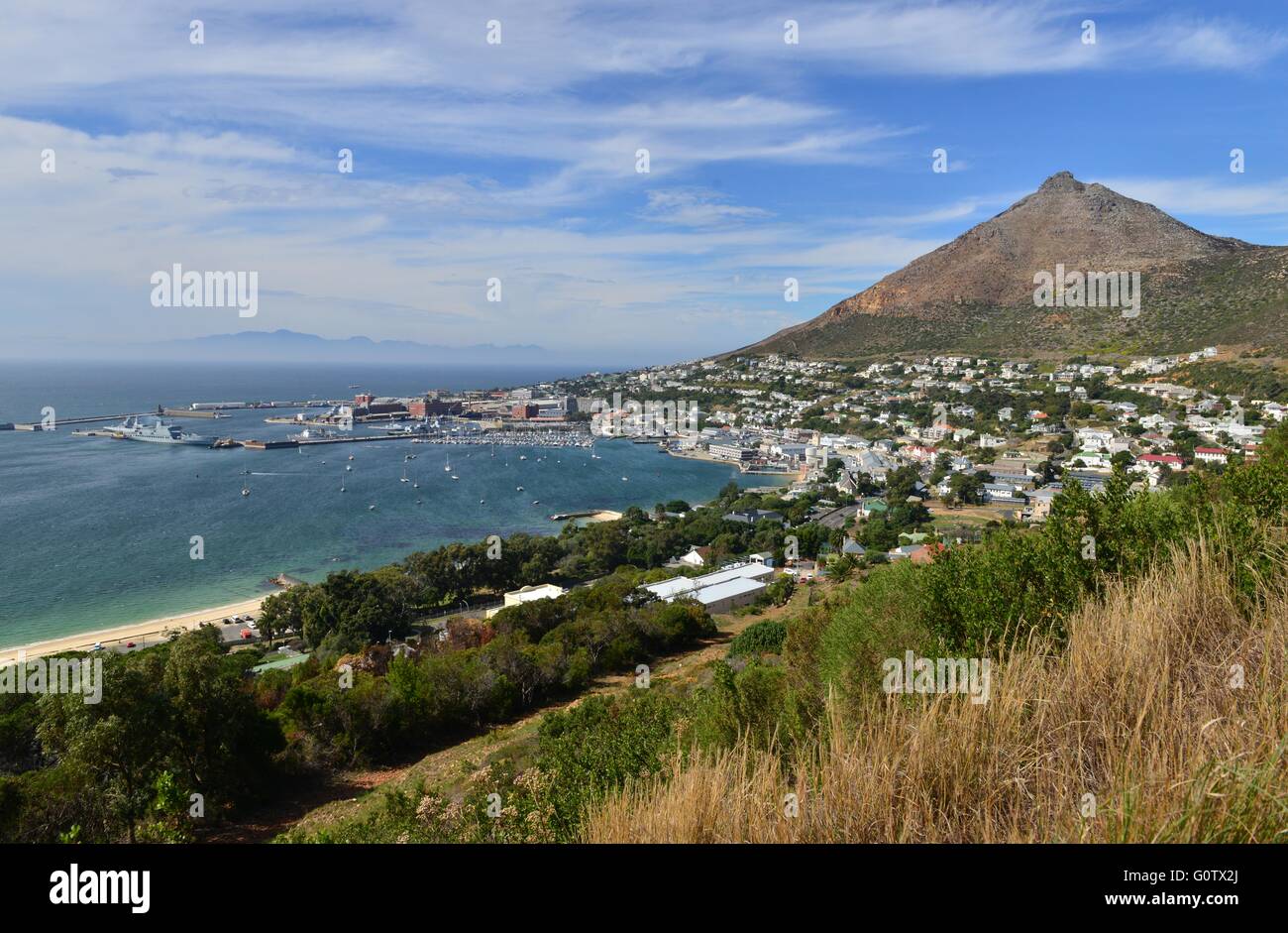 Simon's Town at the Western Cape in South Africa Stock Photo - Alamy