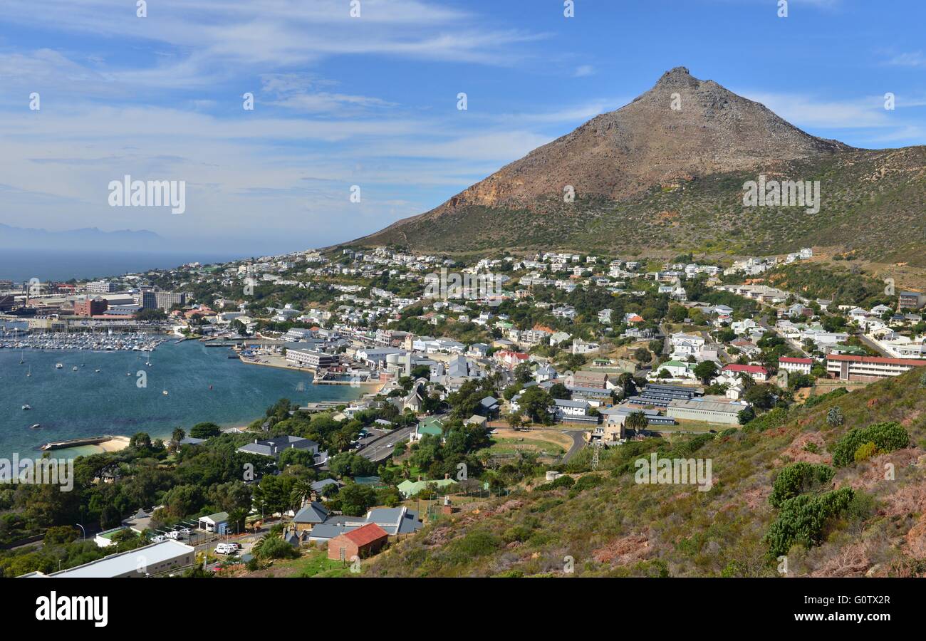 Simon's Town at the Western Cape in South Africa Stock Photo - Alamy