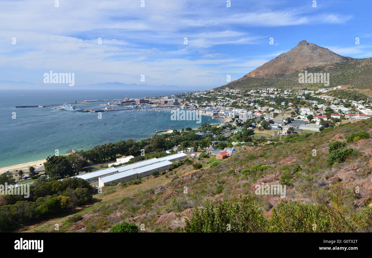 Simon's Town at the Western Cape in South Africa Stock Photo - Alamy