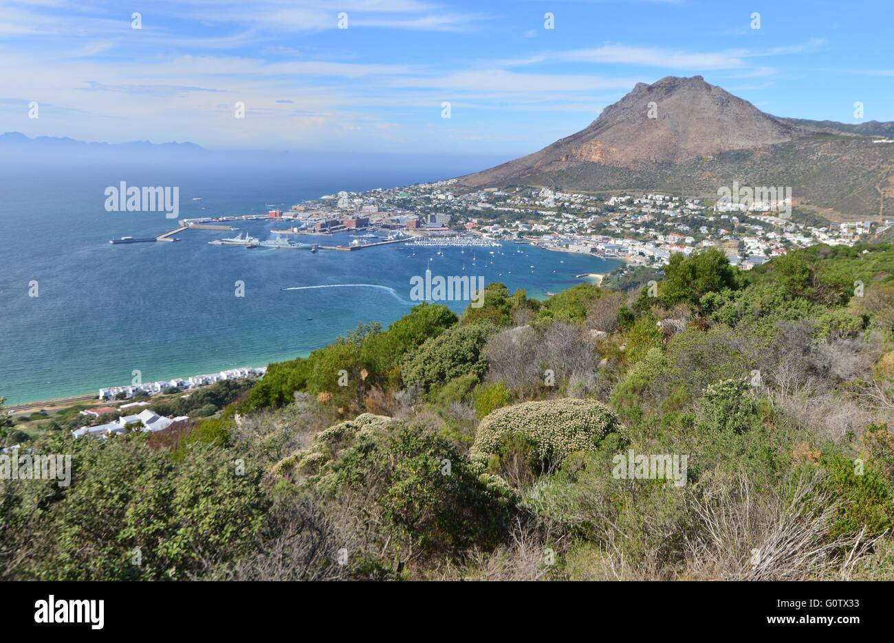 Simon's Town at the Western Cape in South Africa Stock Photo - Alamy