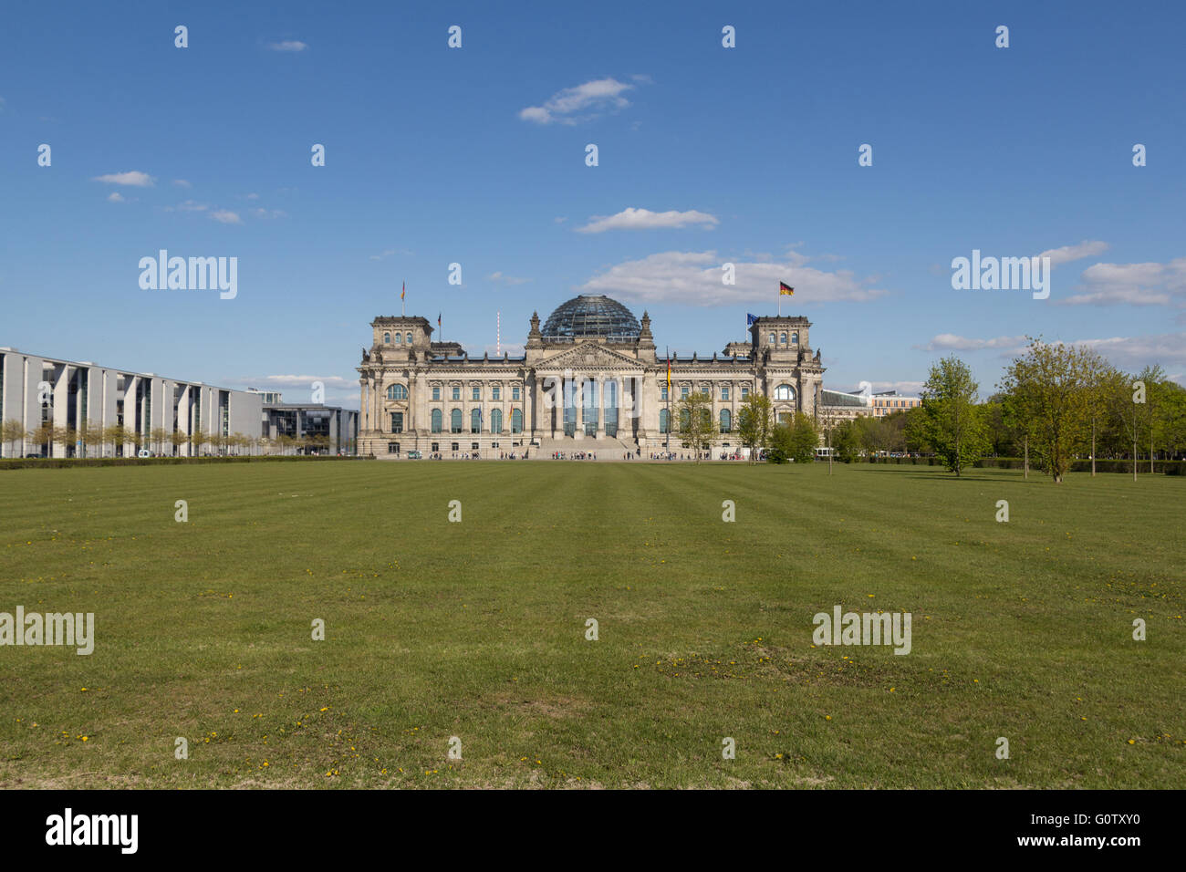 Blue building germany hi-res stock photography and images - Alamy