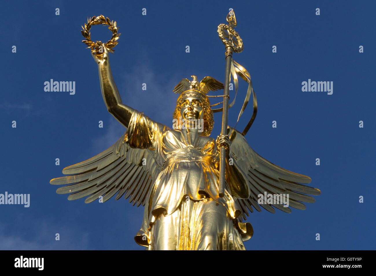 Victory monument siegessaeule in hi-res stock photography and images ...