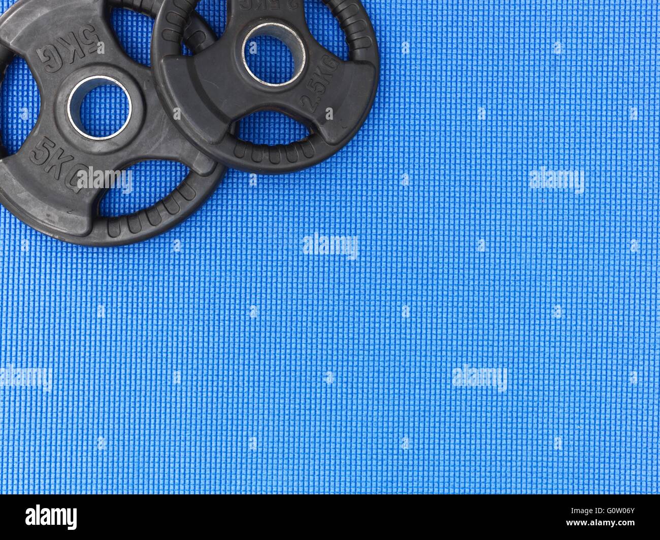 A studio photo of gym equipment Stock Photo - Alamy