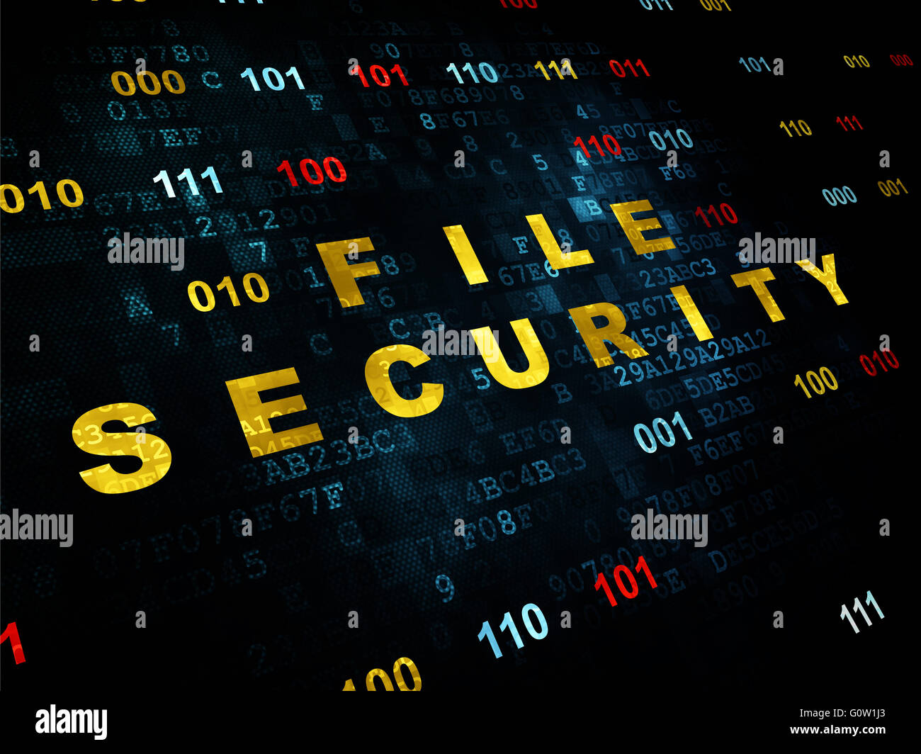 Safety concept: File Security on Digital background Stock Photo - Alamy