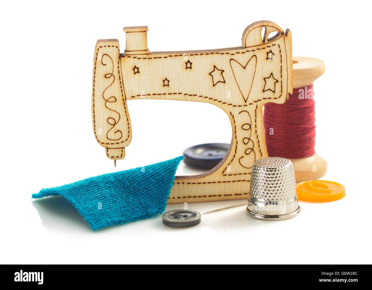 Vintage toy sewing machine hi-res stock photography and images - Alamy