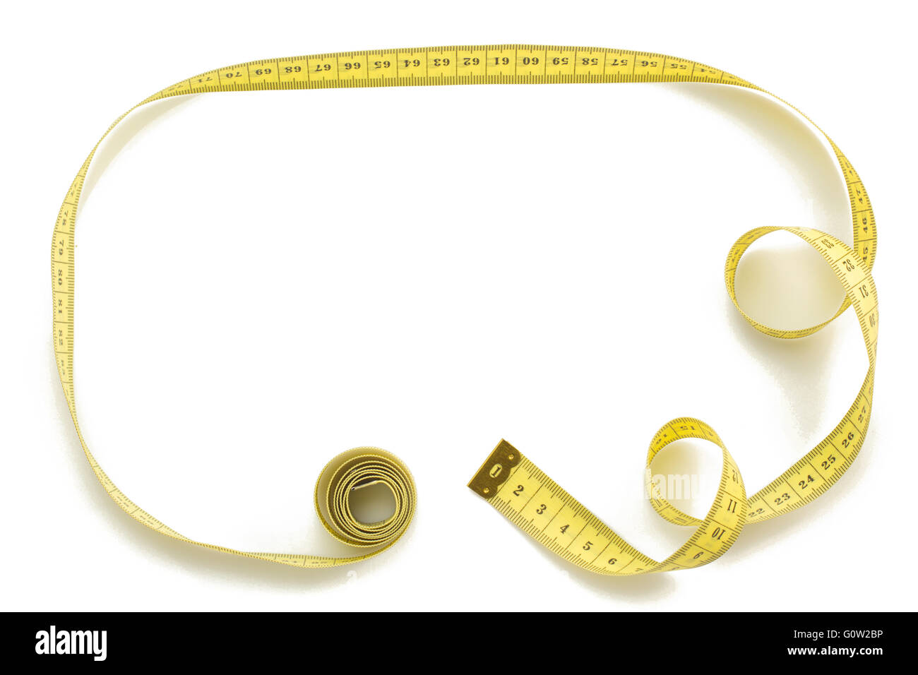 Twisted measuring tape hi-res stock photography and images - Alamy