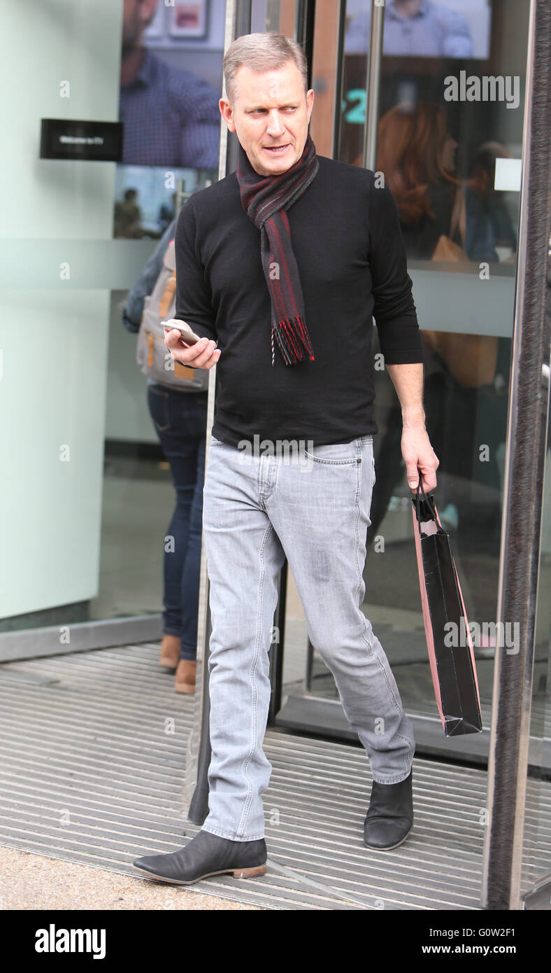 Jeremy Kyle outside ITV Studios Featuring: Jeremy Kyle Where: London ...