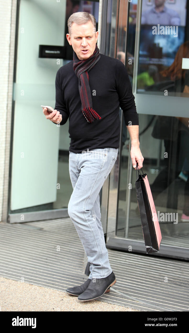 Jeremy Kyle outside ITV Studios Featuring: Jeremy Kyle Where: London ...