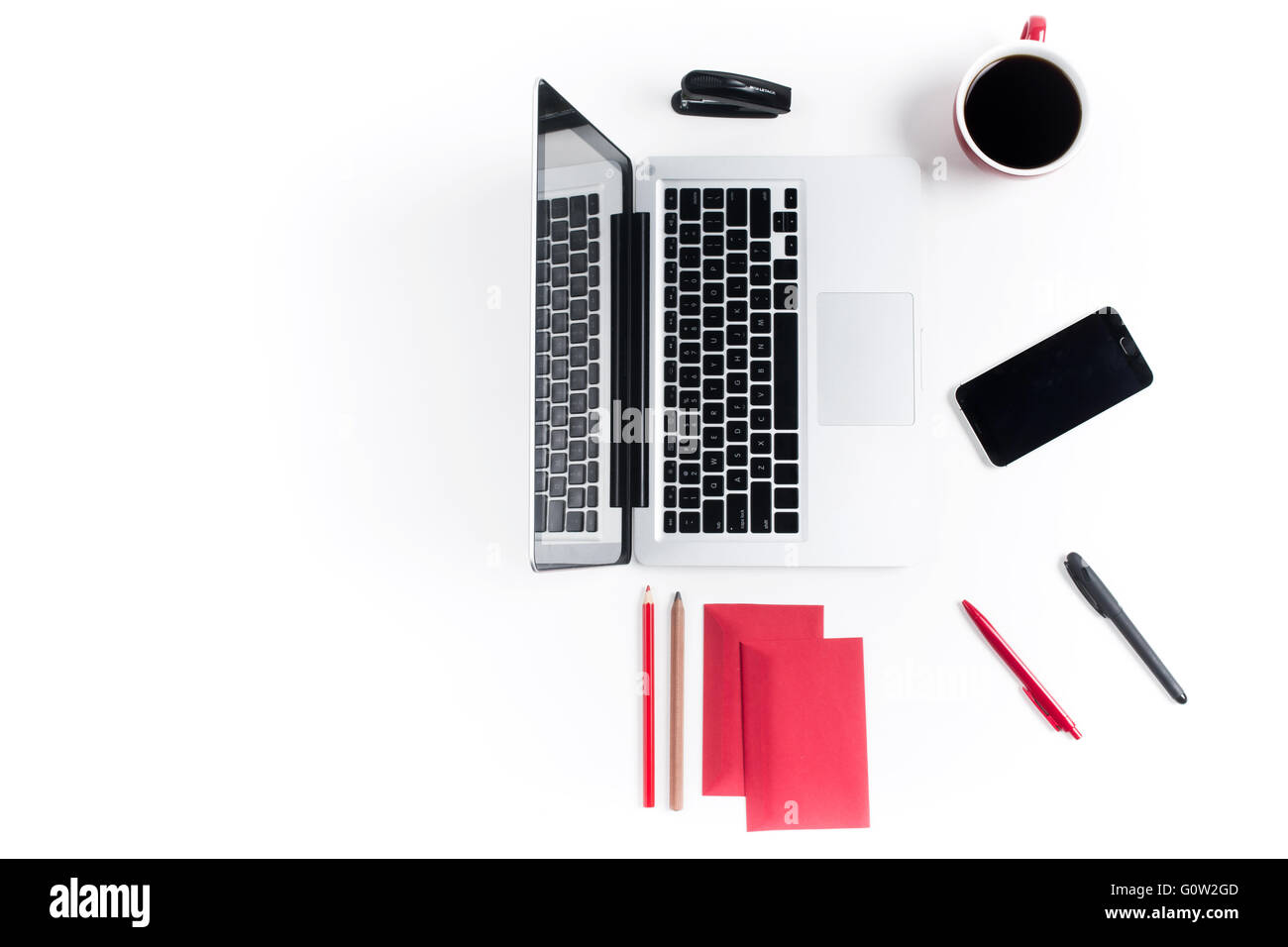 Workplace at the office. Technology Stock Photo - Alamy