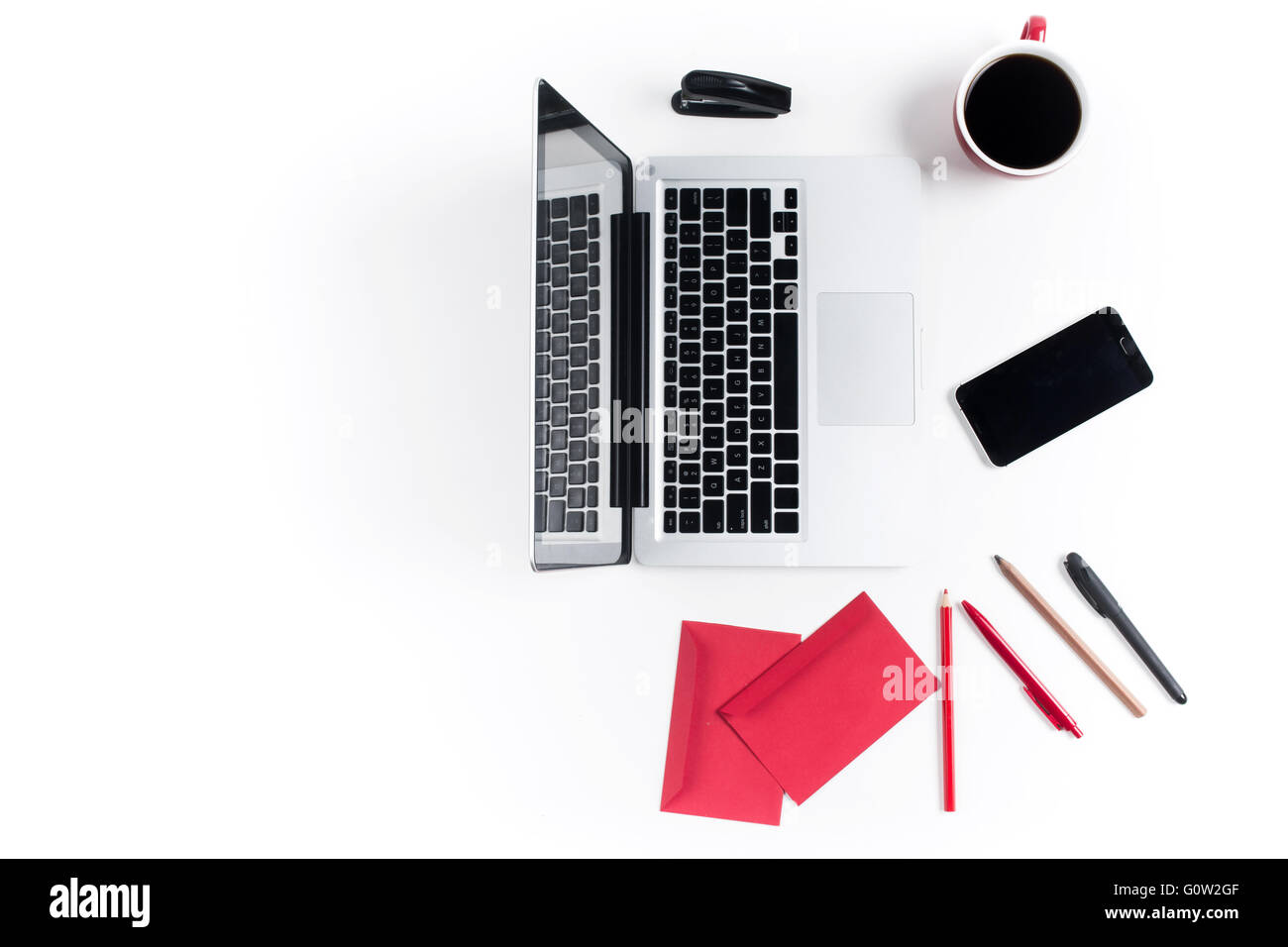 Workplace at the office. Technology Stock Photo - Alamy