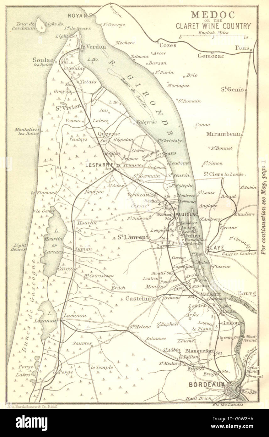 Biscay map hi-res stock photography and images - Alamy