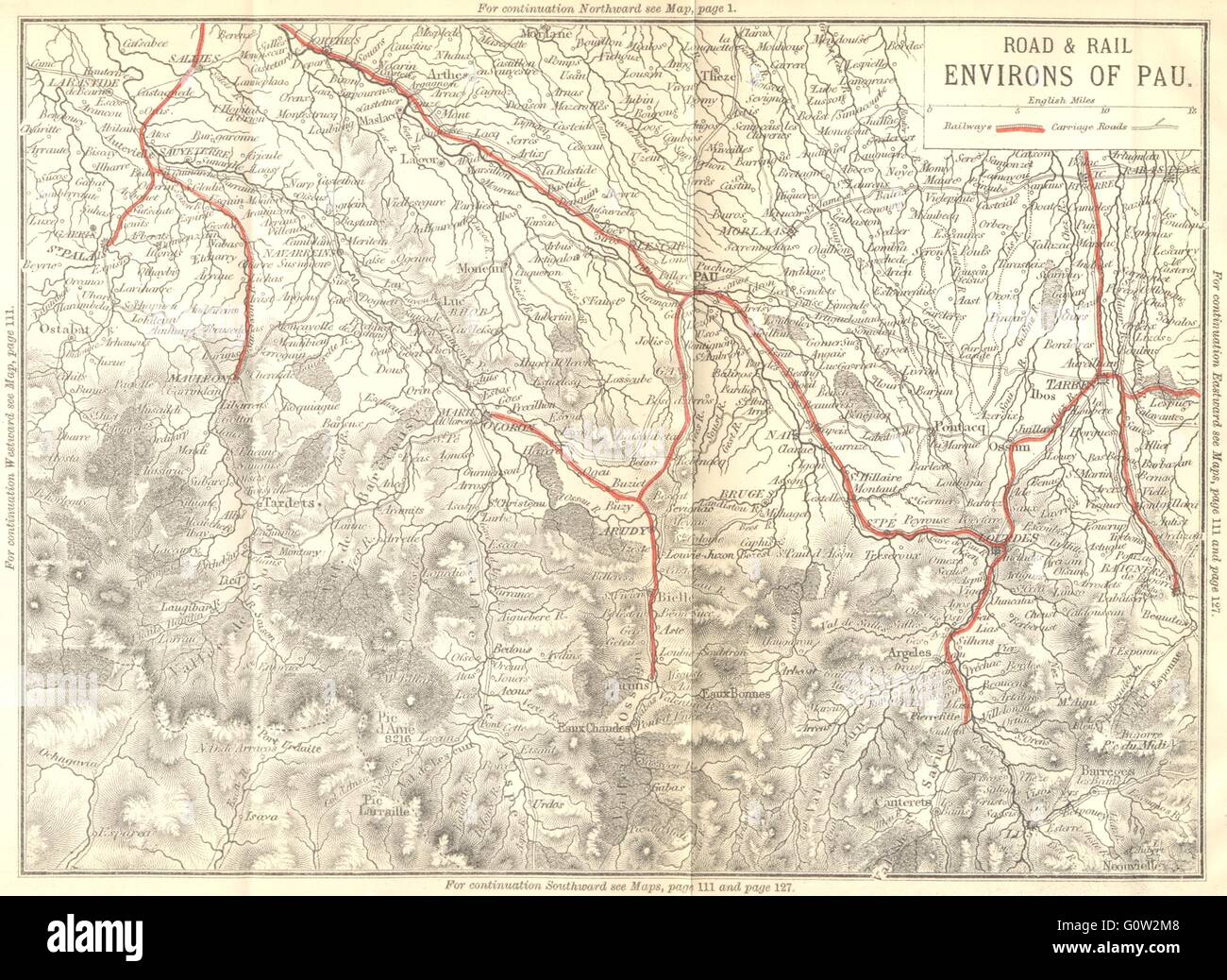 Rail road map hi-res stock photography and images - Alamy