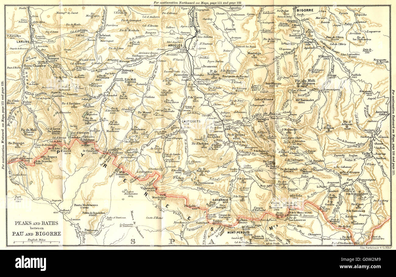 Map pau france hi-res stock photography and images - Alamy