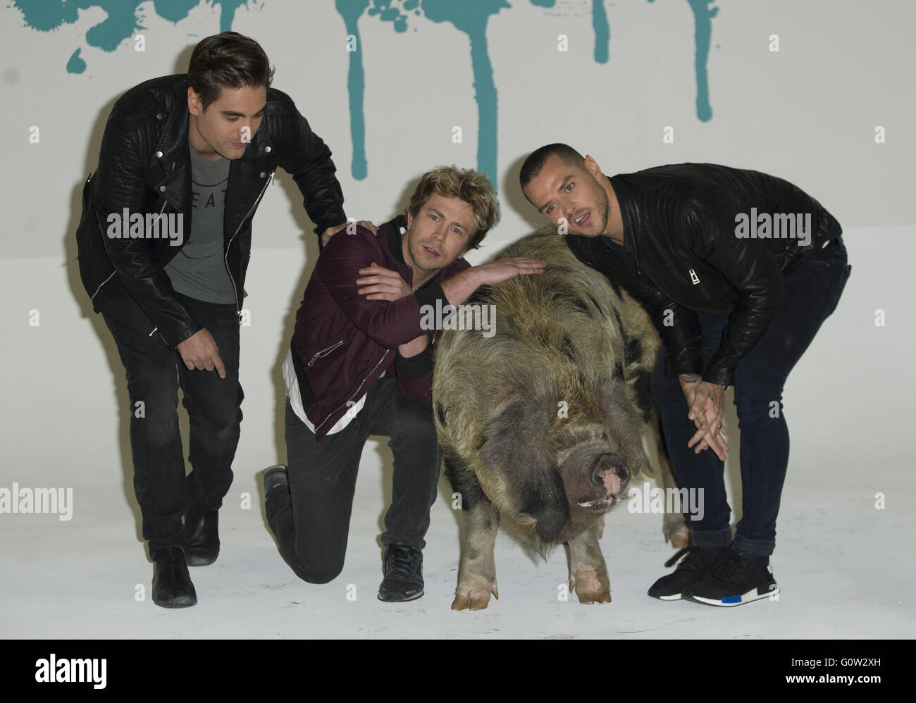 Busted 'Pigs Can Fly Tour 2016' - Photocall Featuring: Charlie Simpson ...