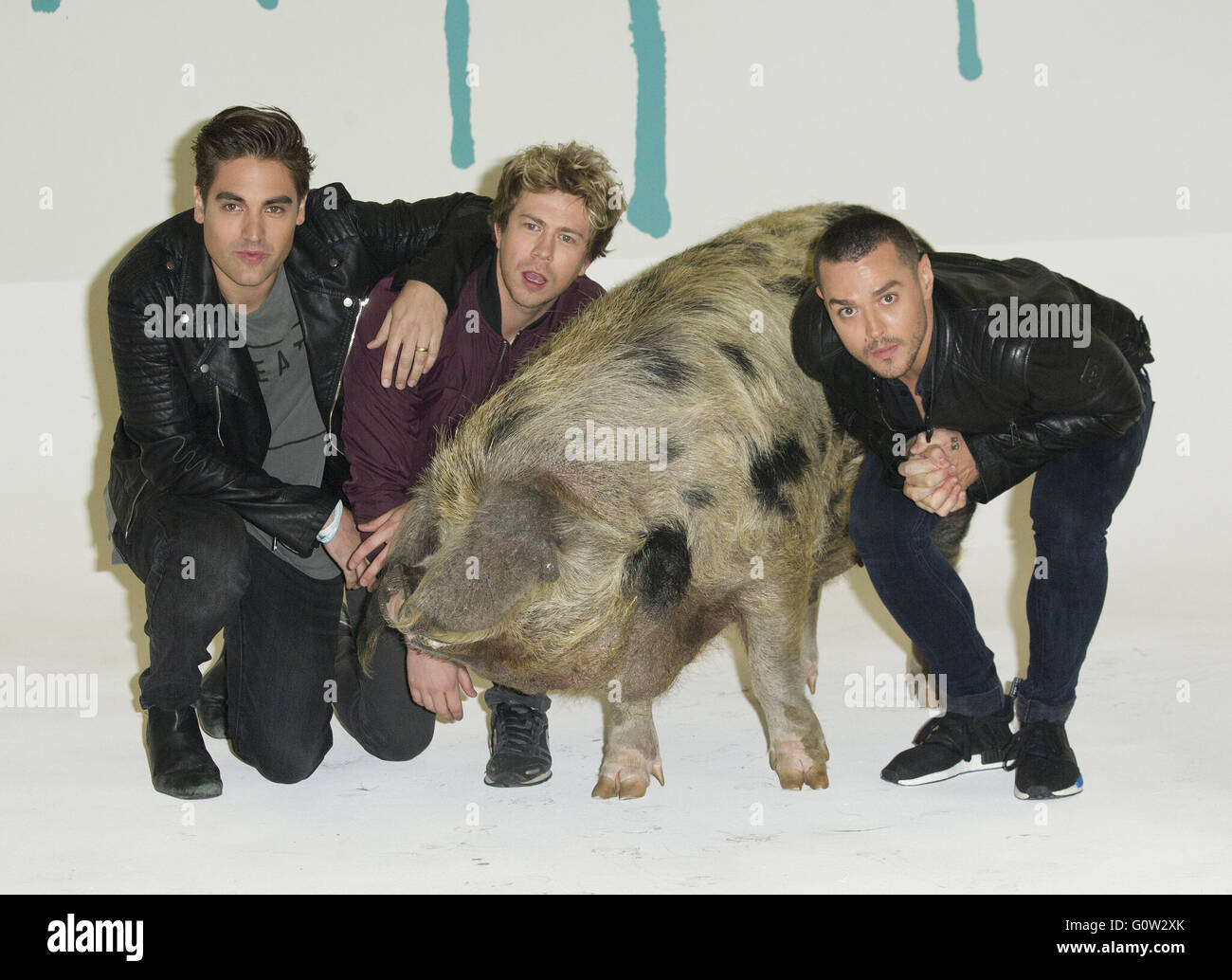 Busted 'Pigs Can Fly Tour 2016' - Photocall Featuring: Charlie Simpson ...