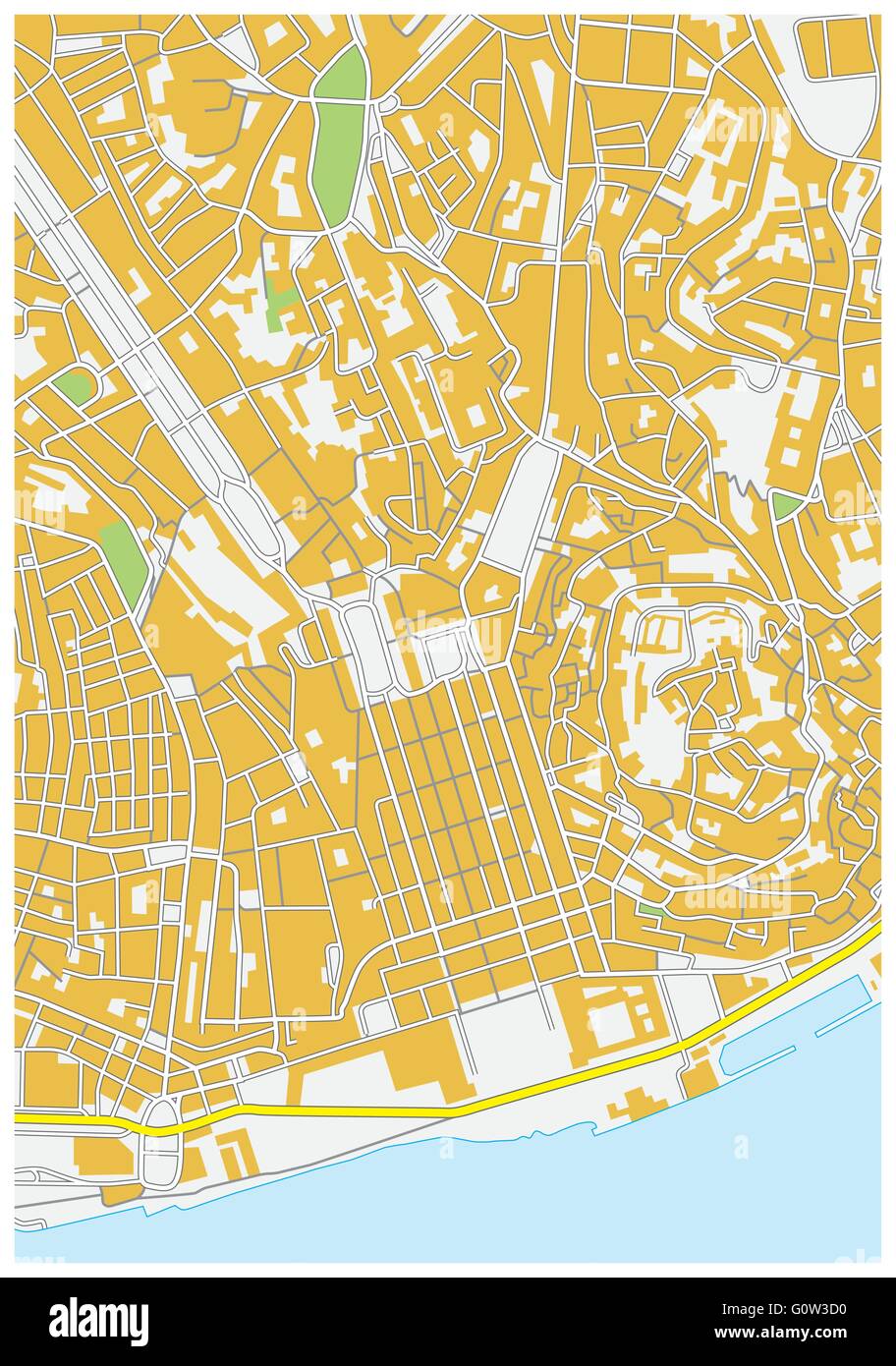 Lisbon area map hi-res stock photography and images - Alamy