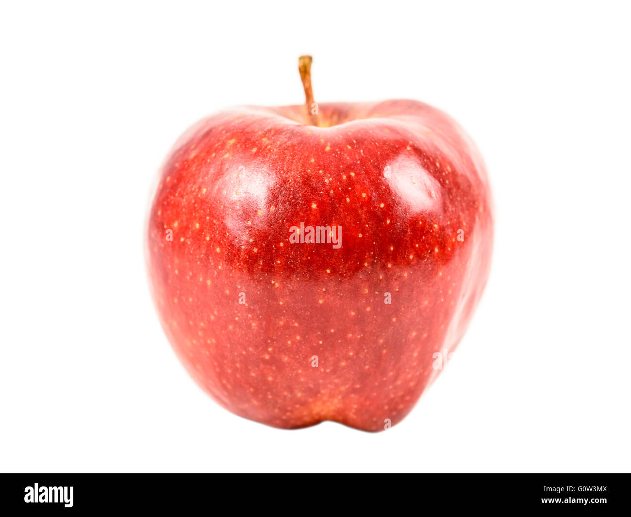 Close up fresh red apples Cut Out Stock Images & Pictures - Alamy