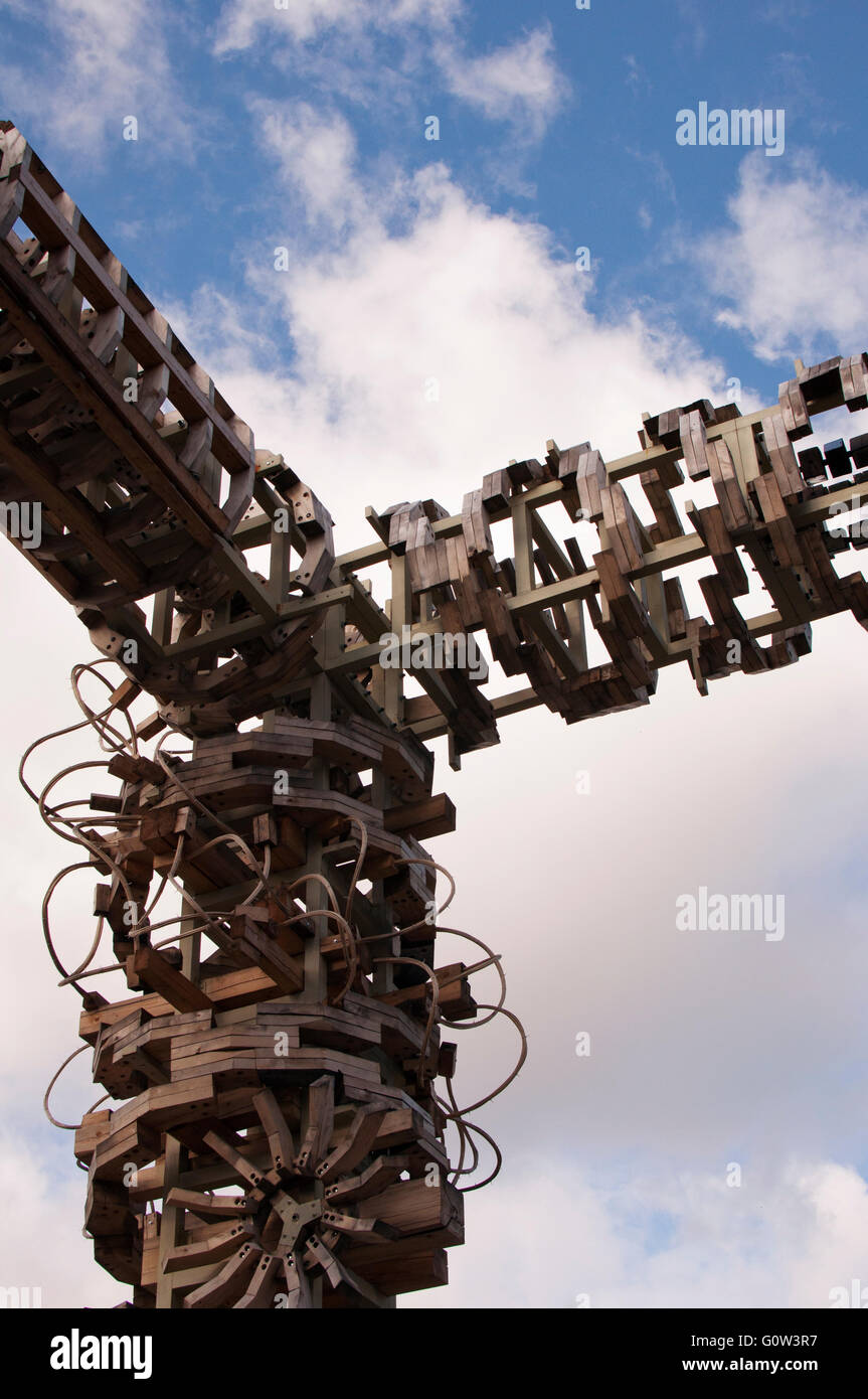 Part of an architectural installation Stock Photo - Alamy