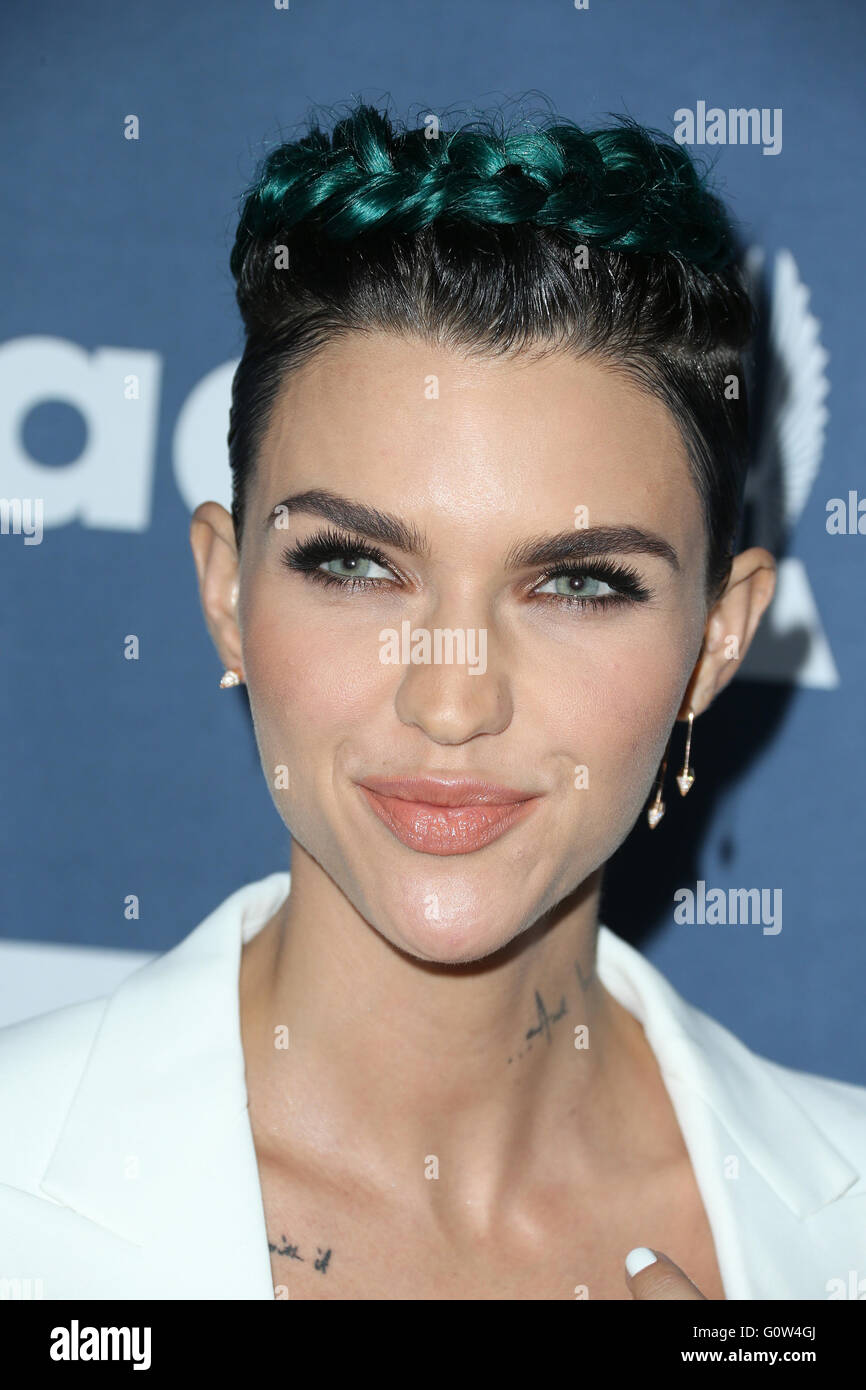 27th Annual GLAAD Media Awards Featuring: Ruby Rose Where: Beverly ...