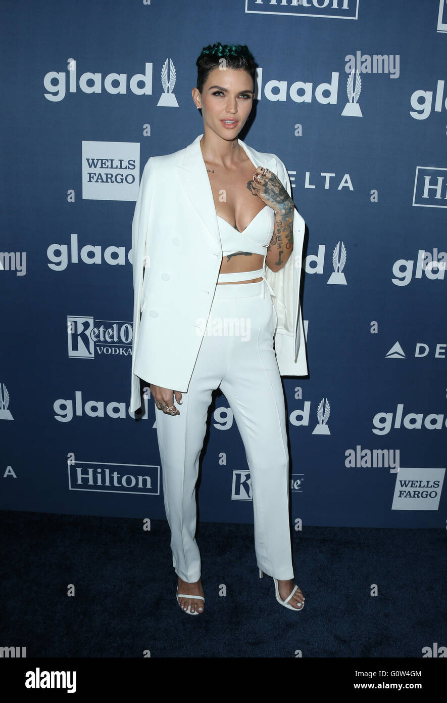 27th Annual GLAAD Media Awards Featuring: Ruby Rose Where: Beverly ...