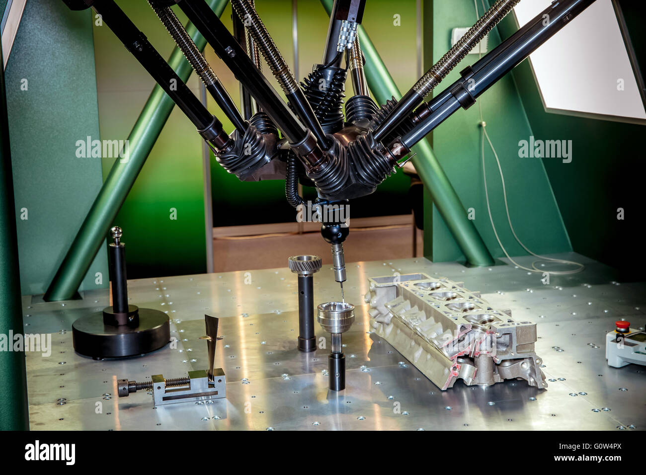 Six-axis coordinate measuring machine Stock Photo - Alamy