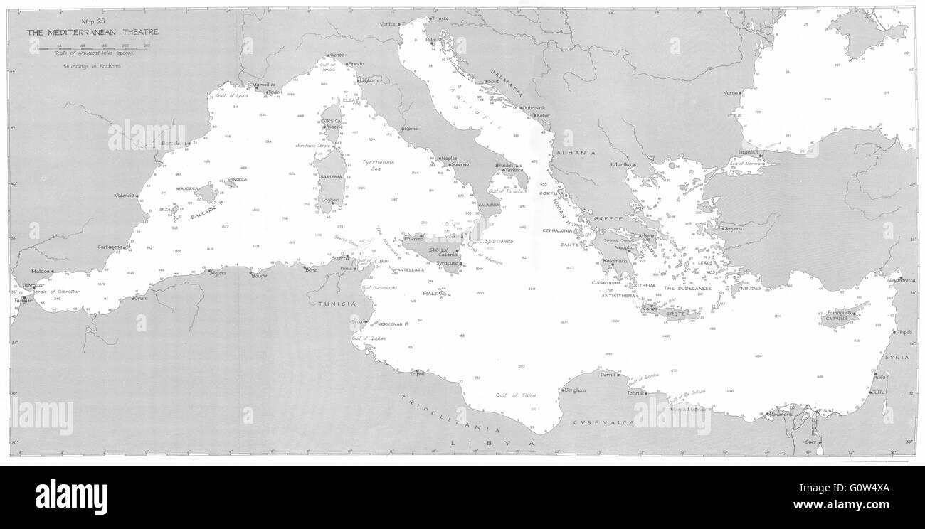 Map of europe 1940 hi-res stock photography and images - Alamy