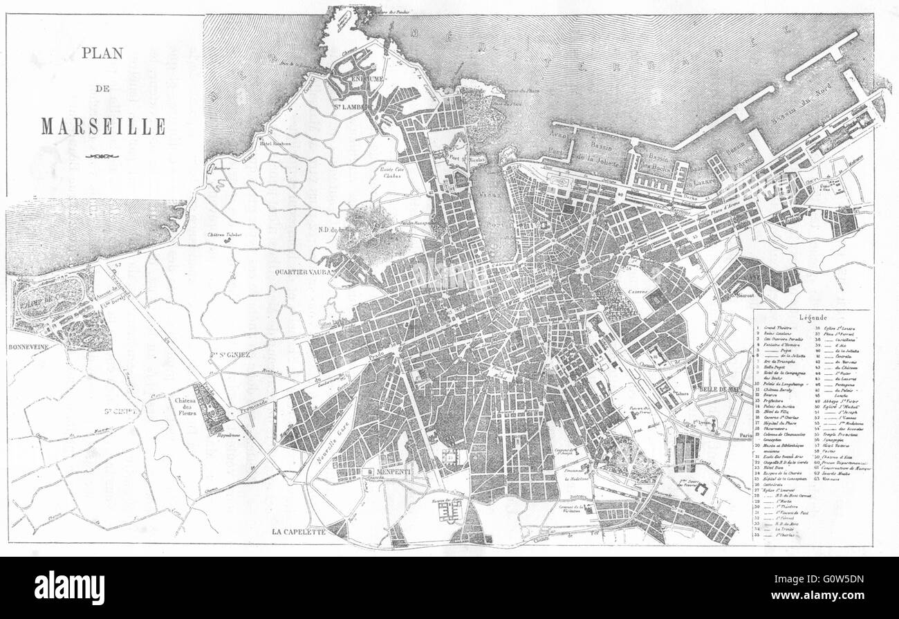 Map of dumas hi-res stock photography and images - Alamy