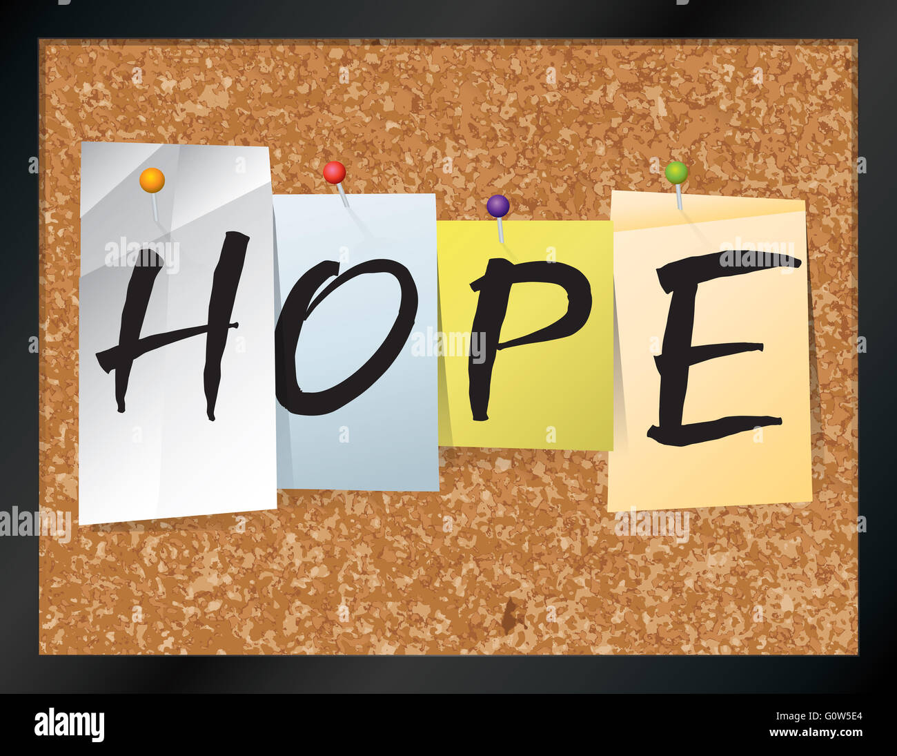Optimist vector illustration word hi-res stock photography and images ...