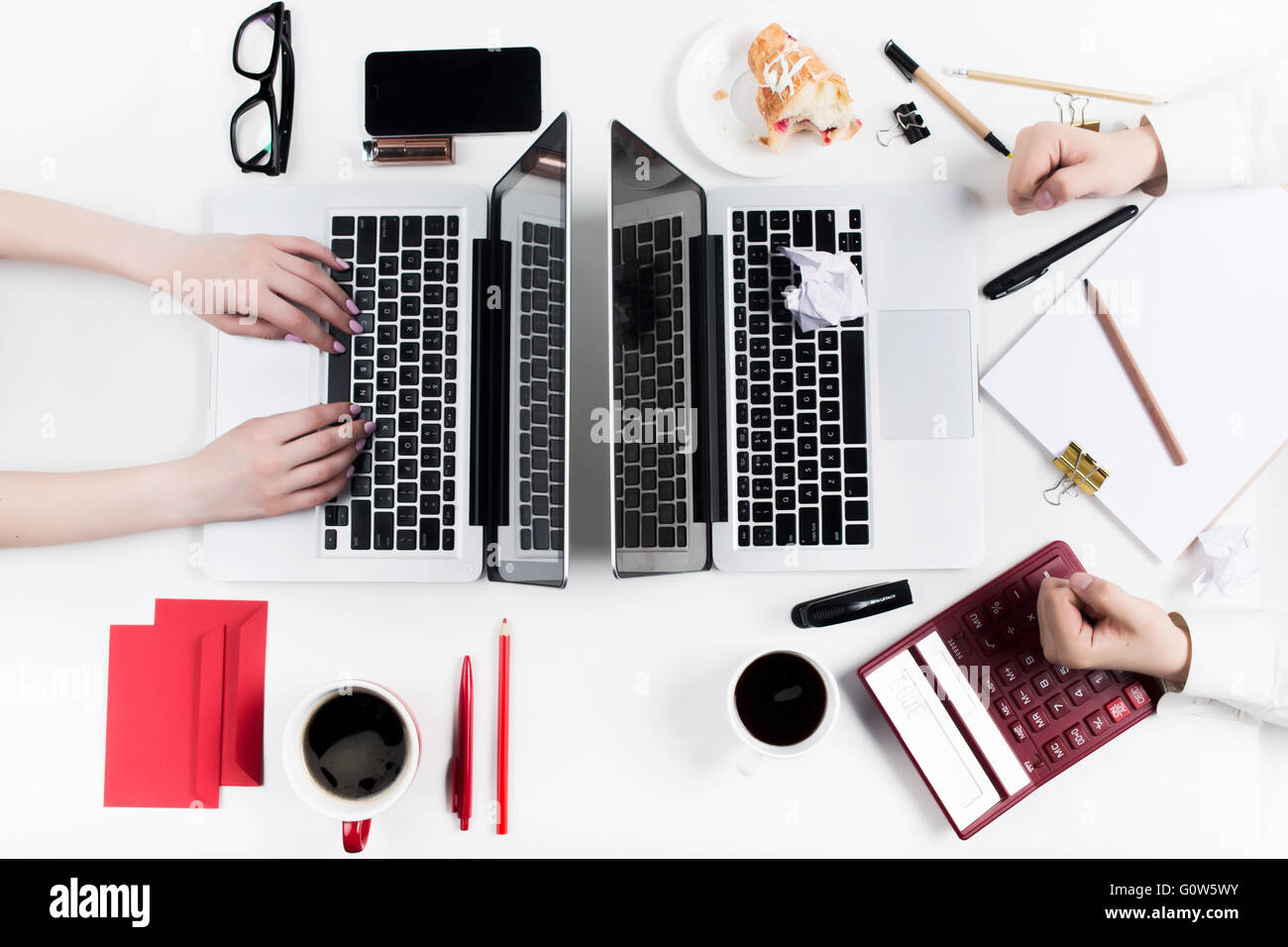 Workplace at the office. Technology Stock Photo - Alamy
