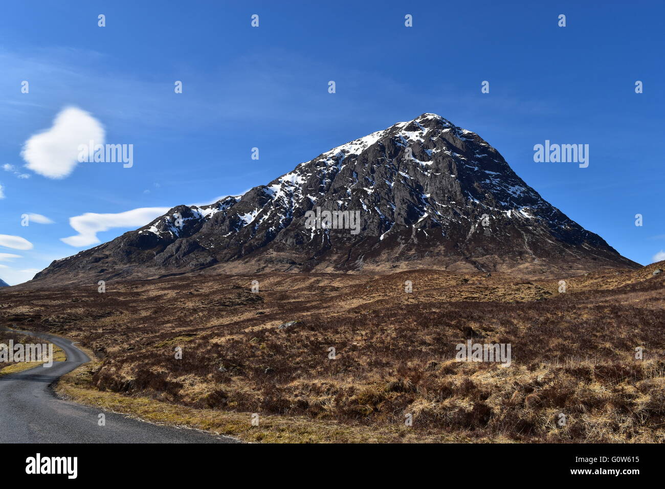 Buachaille Etive Mor, Glen Etive Stock Photo - Alamy