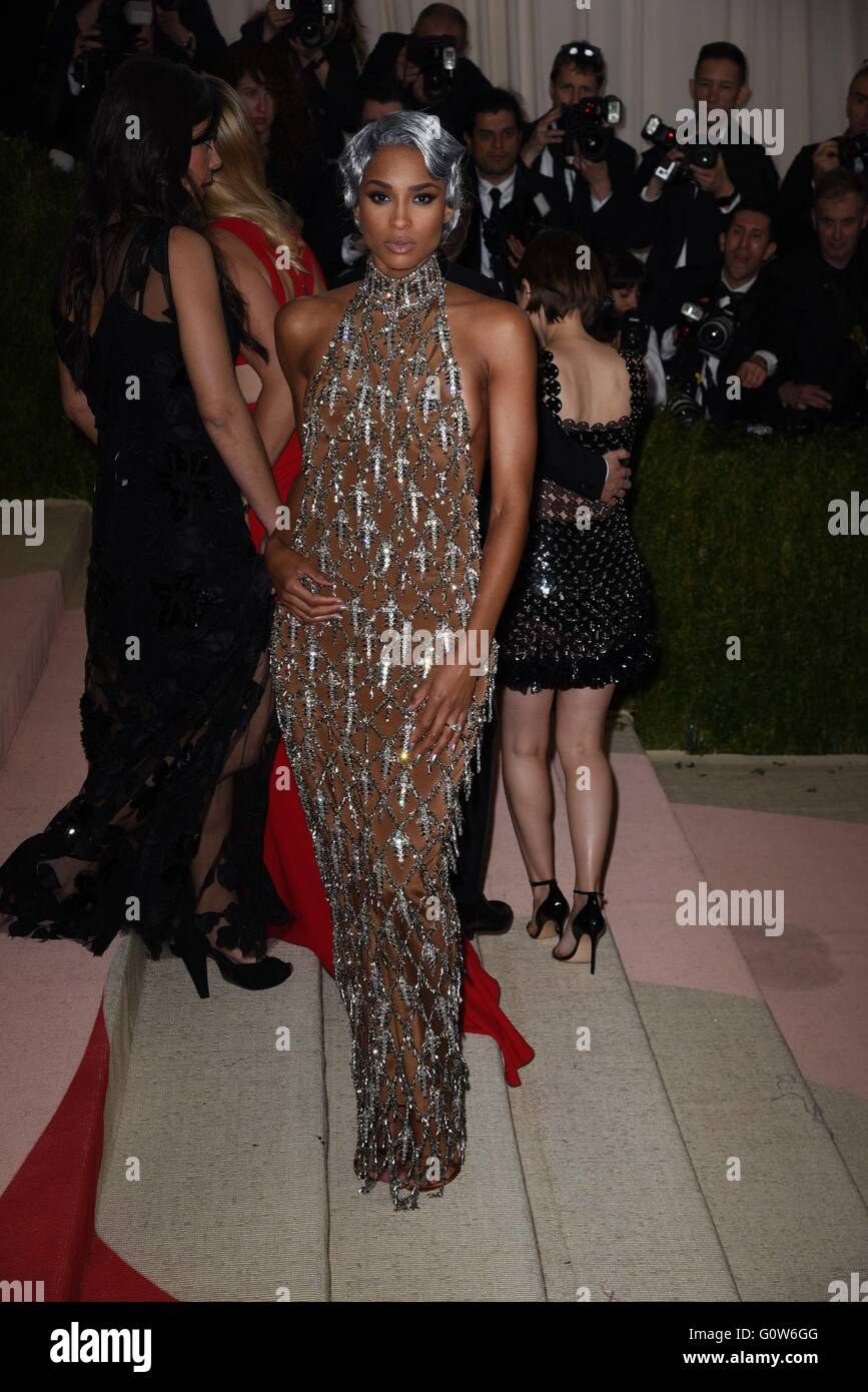 Ciara at arrivals for Manus x Machina: Fashion in an Age of Technology ...