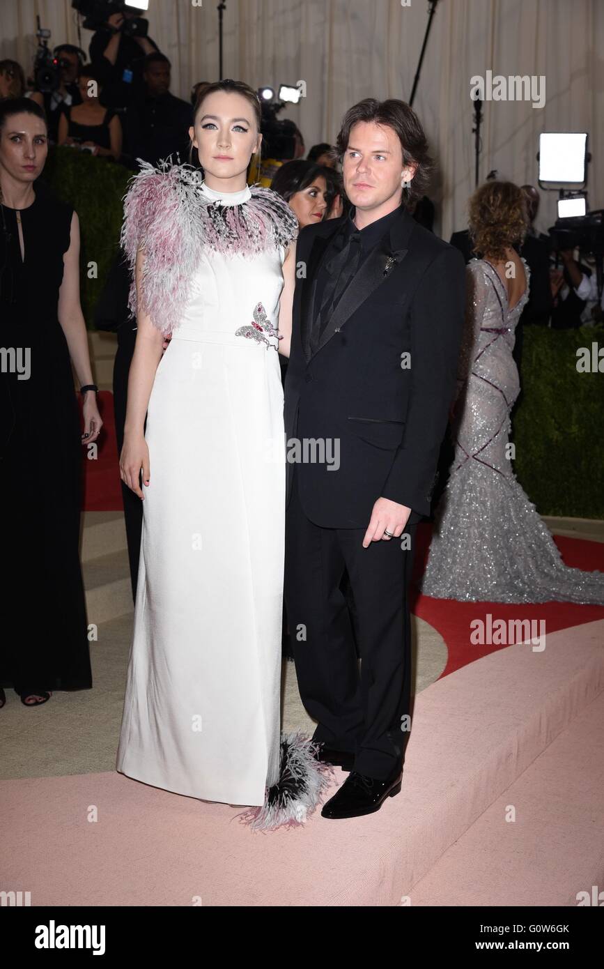 Saoirse Ronan in Christopher Kane at arrivals for Manus x Machina ...