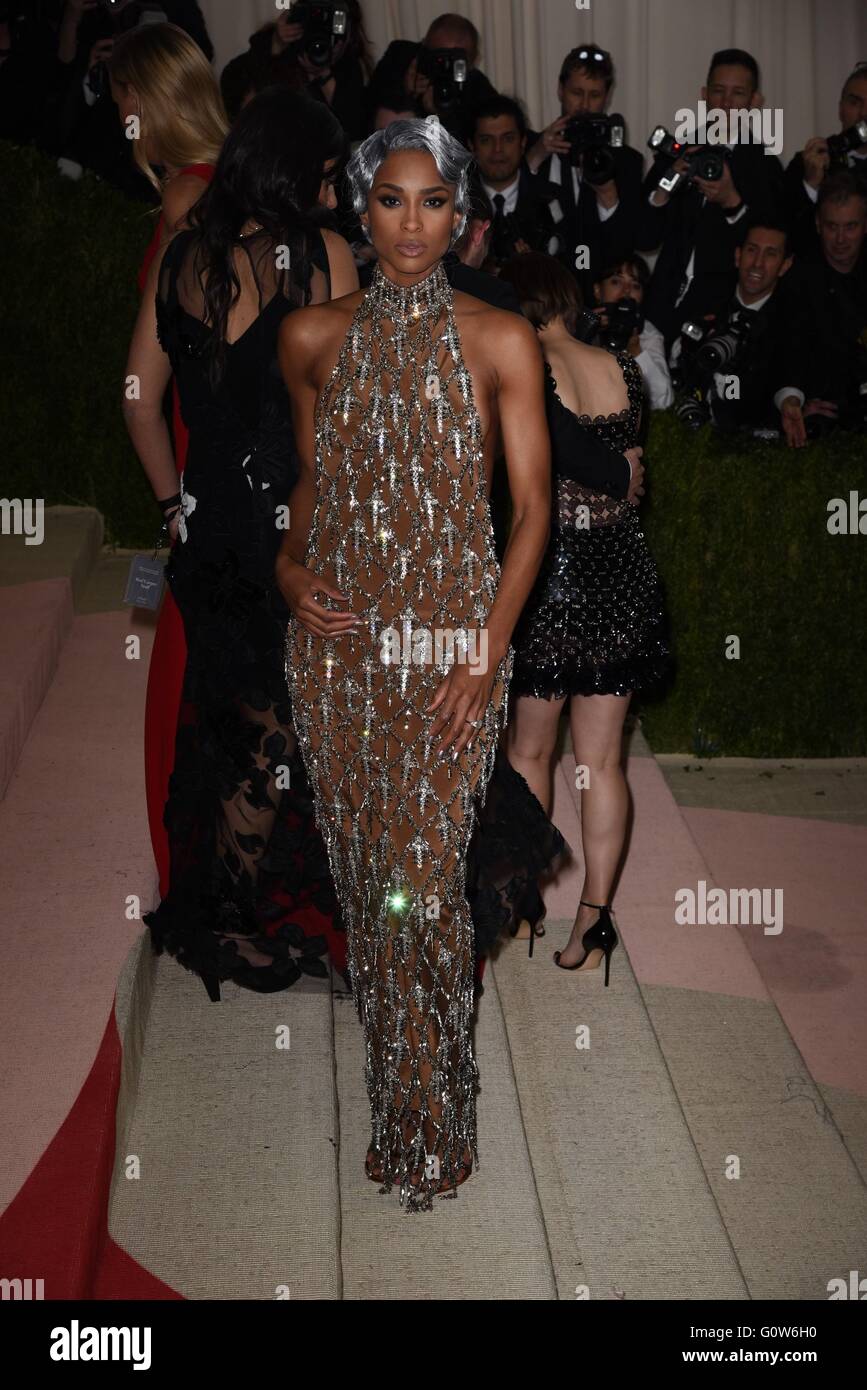 Ciara at arrivals for Manus x Machina: Fashion in an Age of Technology ...