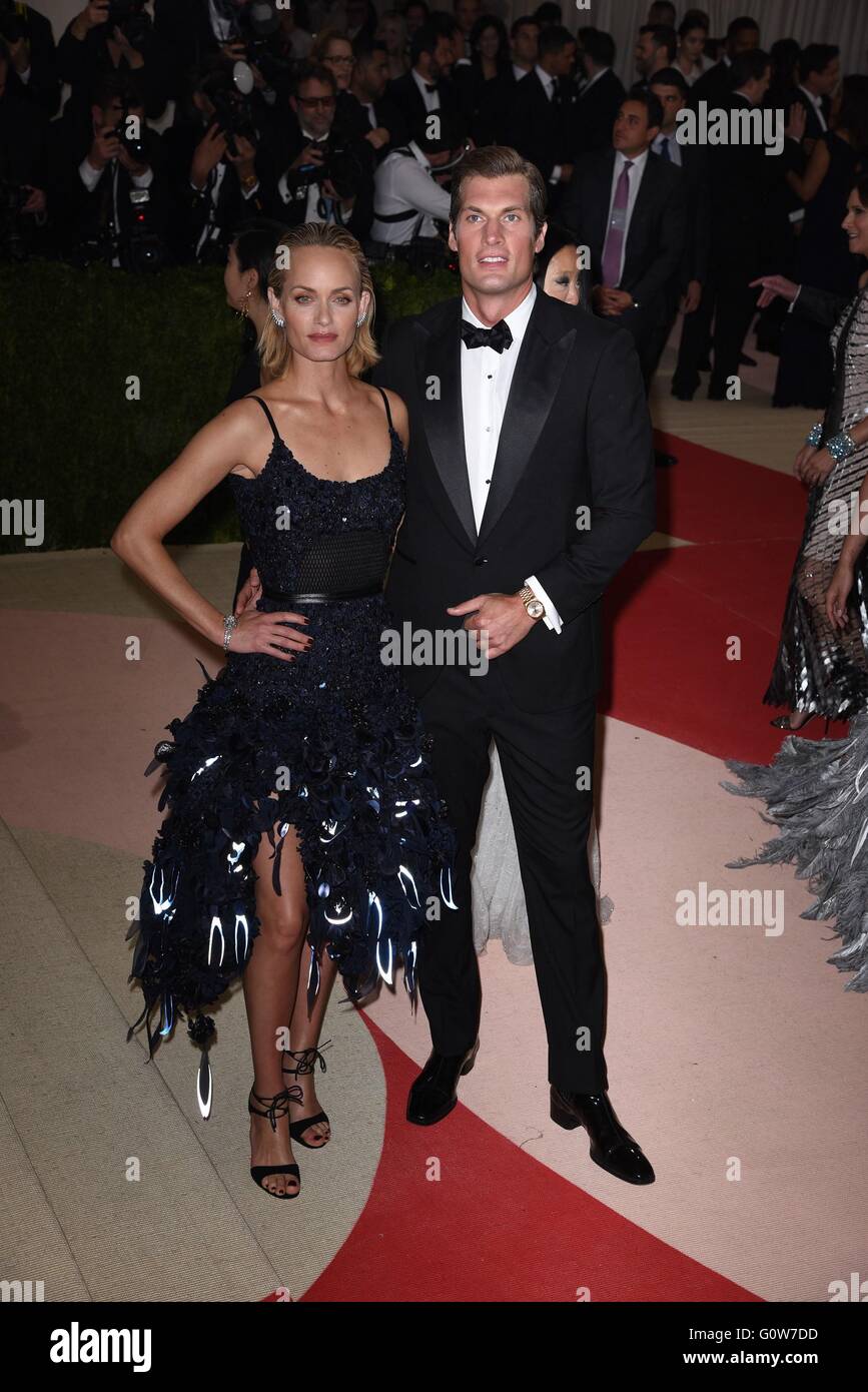 New York, NY, USA. 2nd May, 2016. Amber Valletta, Christian McCaw at ...