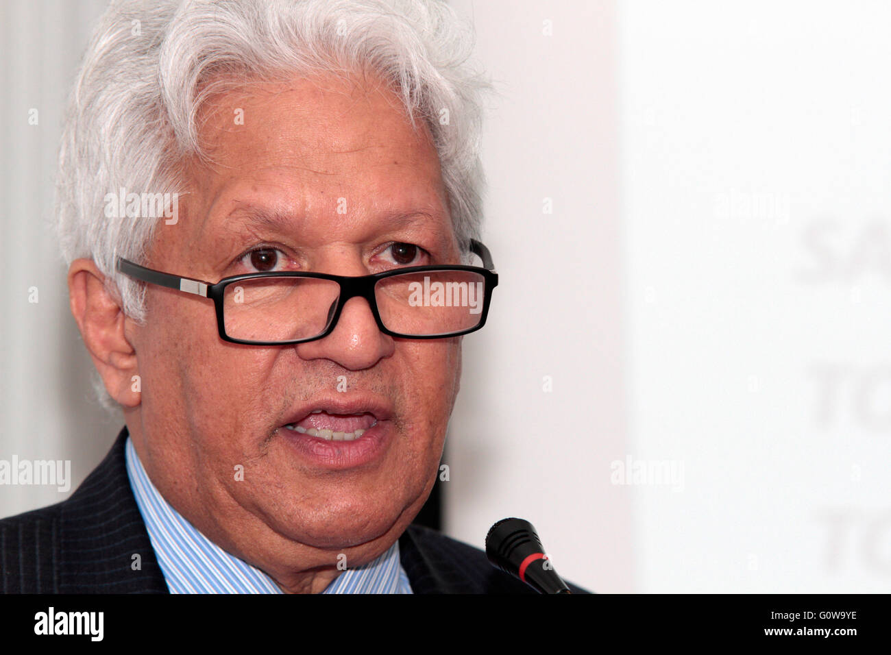 Durban, South Africa. 4th May, 2016. Nazir Alli, the chief executive of ...