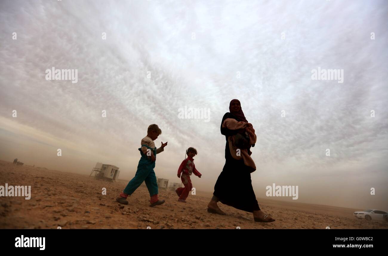 Jordan Iraq And Syria Border Dmz