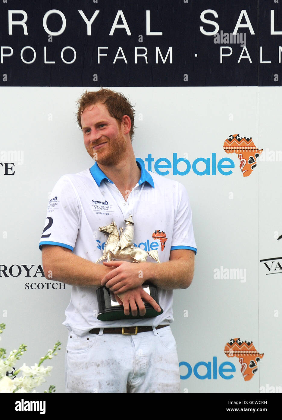 Palm Beach, Florida, USA. 4th May, 2016. Prince Harry poses with the ...