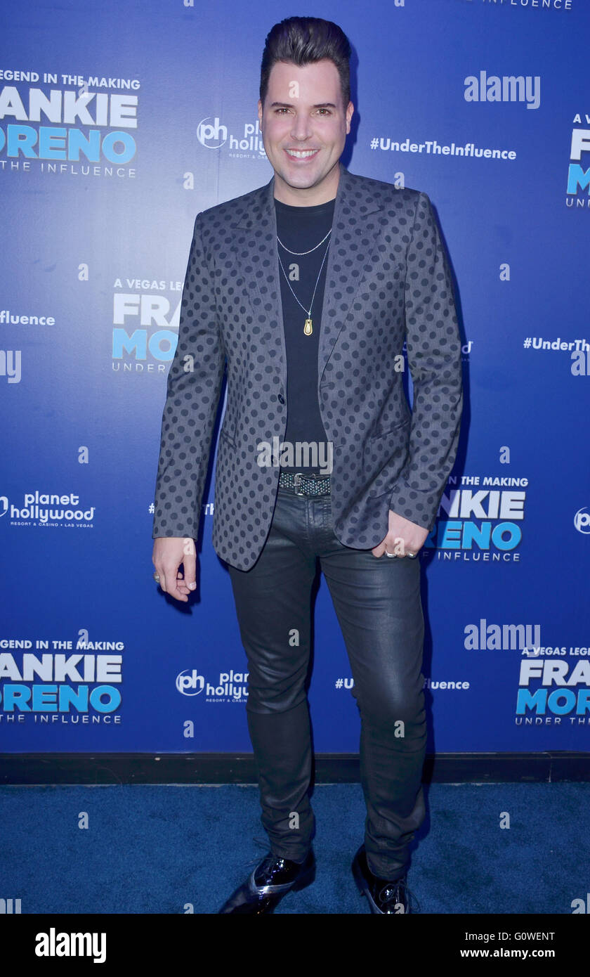 Las Vegas, Nevada, USA. 4th May, 2016. Musician Frankie Moreno attends ...