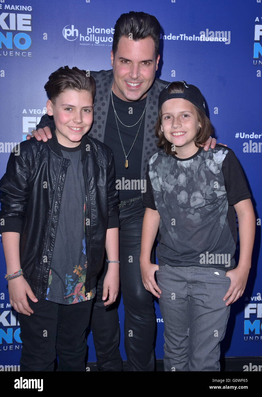 Las Vegas, Nevada, USA. 5th May, 2016. Musician Frankie Moreno and his ...