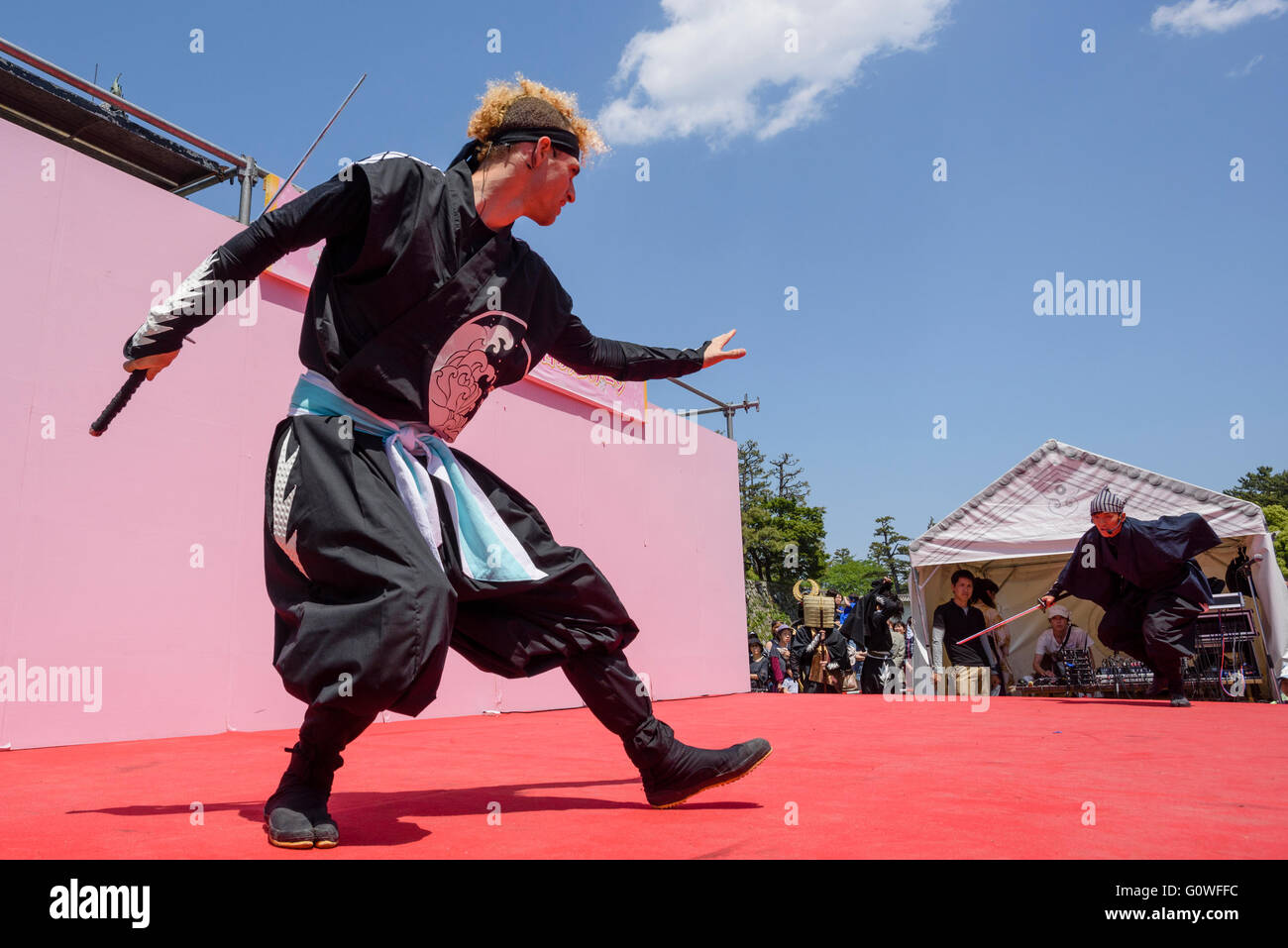 Nagoya castle ninjas hi-res stock photography and images - Alamy