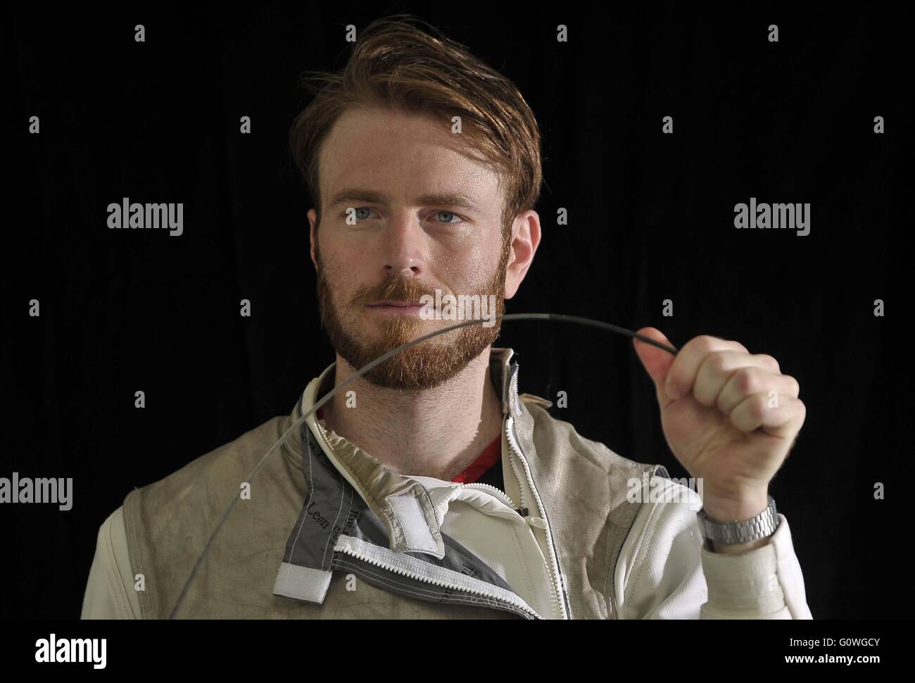 2016 laurence halsted mens foil hi-res stock photography and images - Alamy