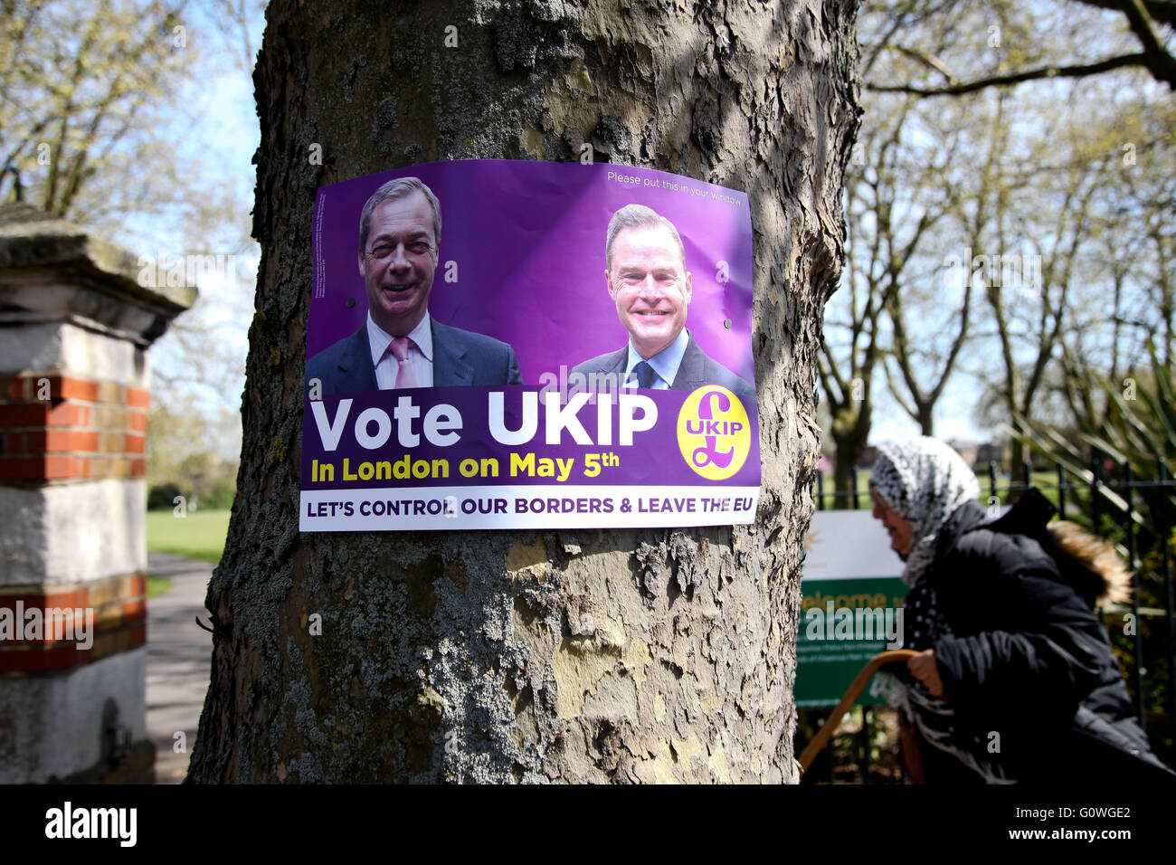 Ukip poster london hi-res stock photography and images - Alamy