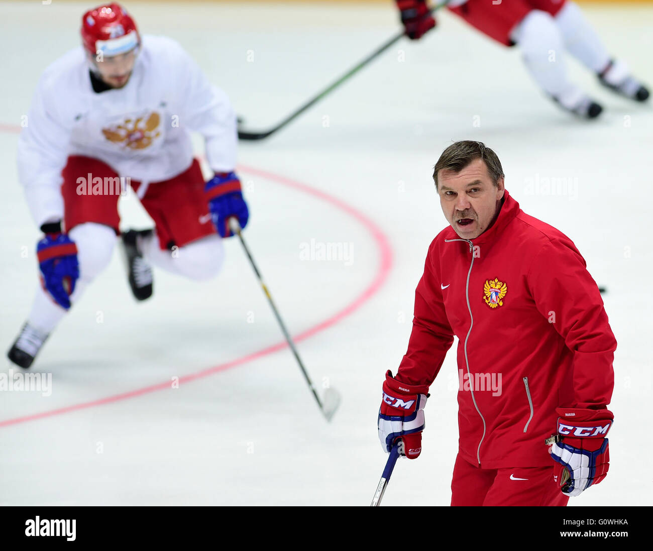 Coach russian national team hi-res stock photography and images - Alamy