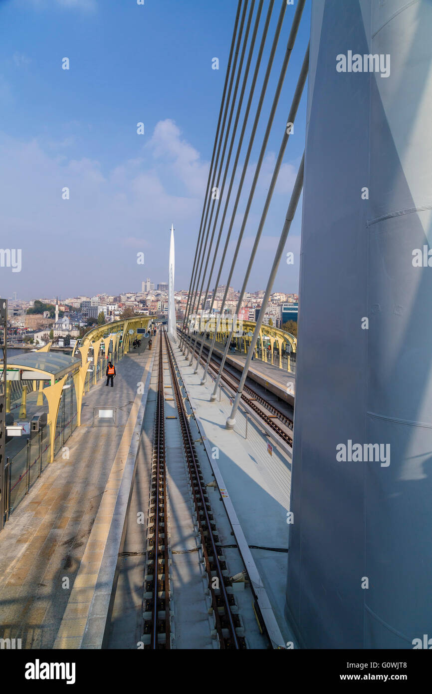 Istanbul, Turkey: Modern skyscrapers and skyline in Istanbul, the most ...