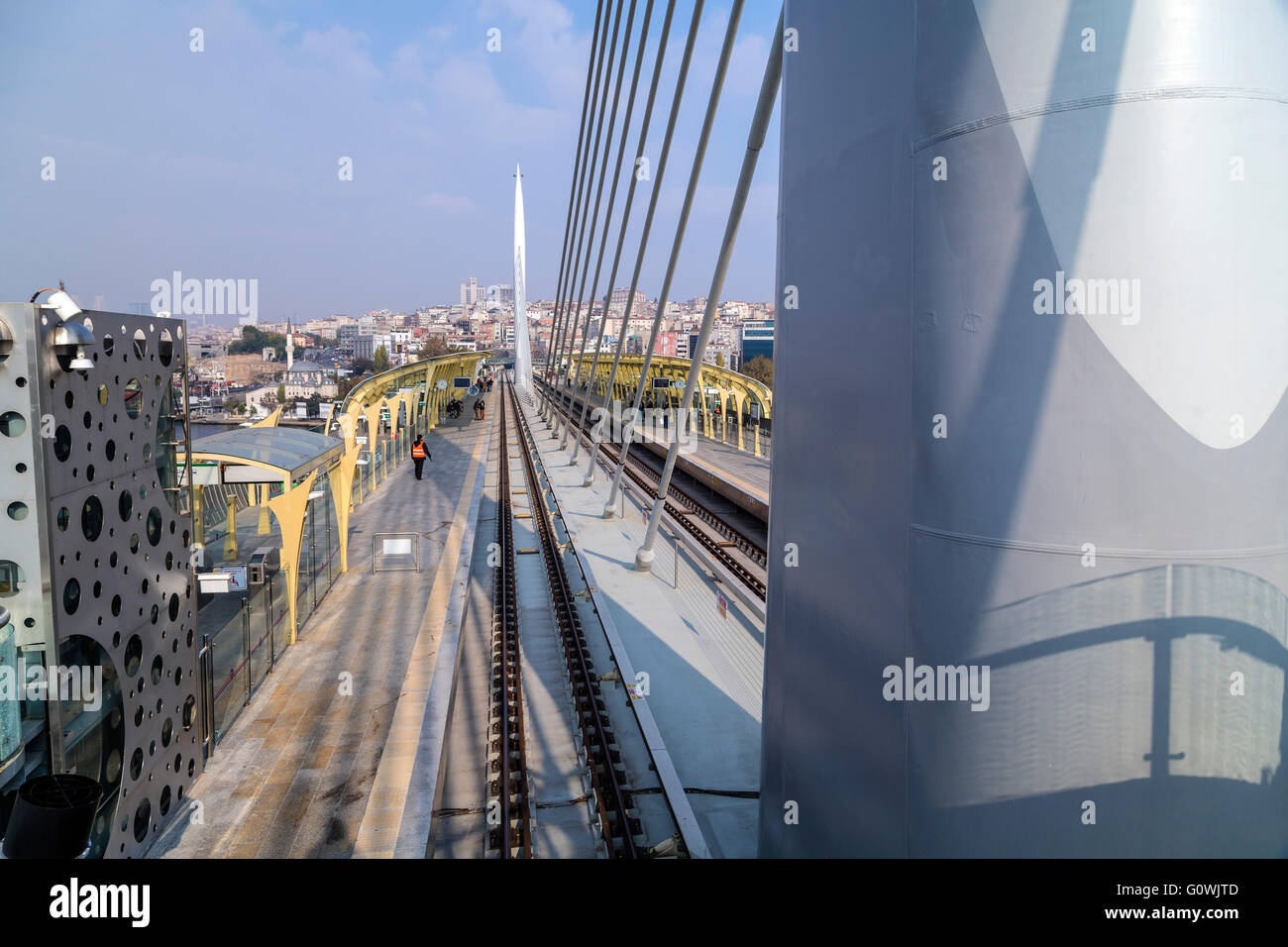 Istanbul, Turkey: Modern skyscrapers and skyline in Istanbul, the most ...