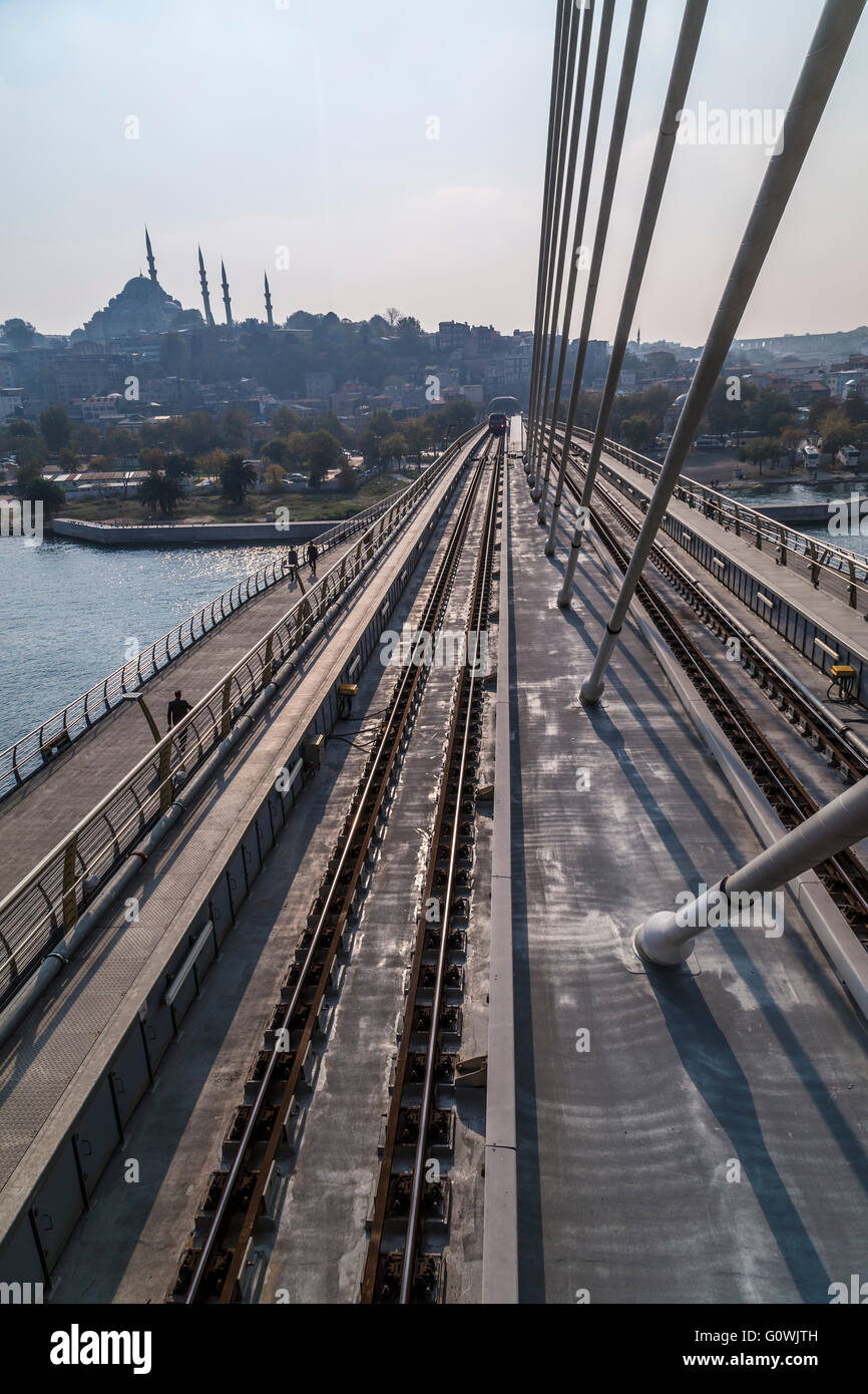 Istanbul, Turkey: Modern skyscrapers and skyline in Istanbul, the most ...